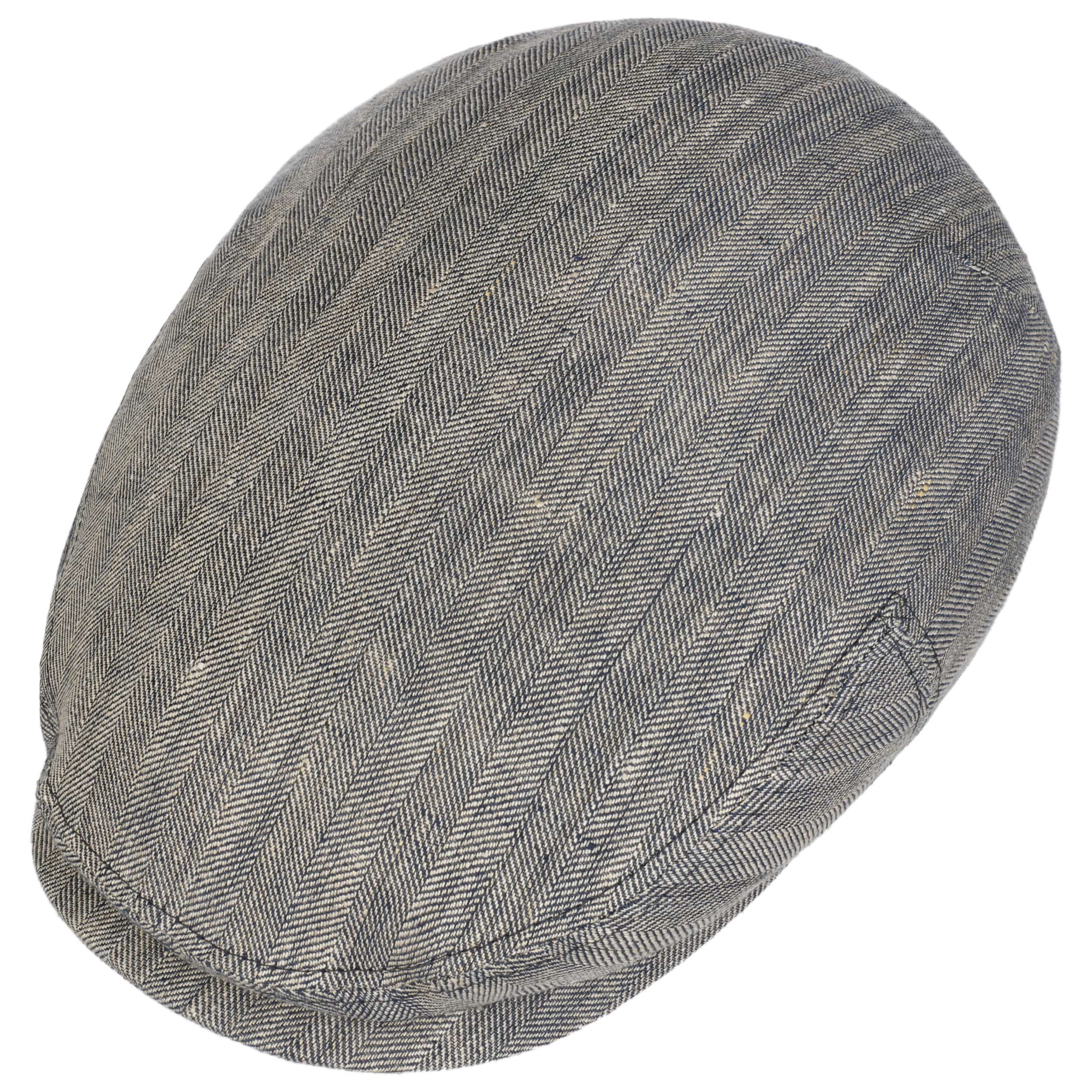 Classic Driver Herringbone Flat Cap by Lierys - 1049,00 kr