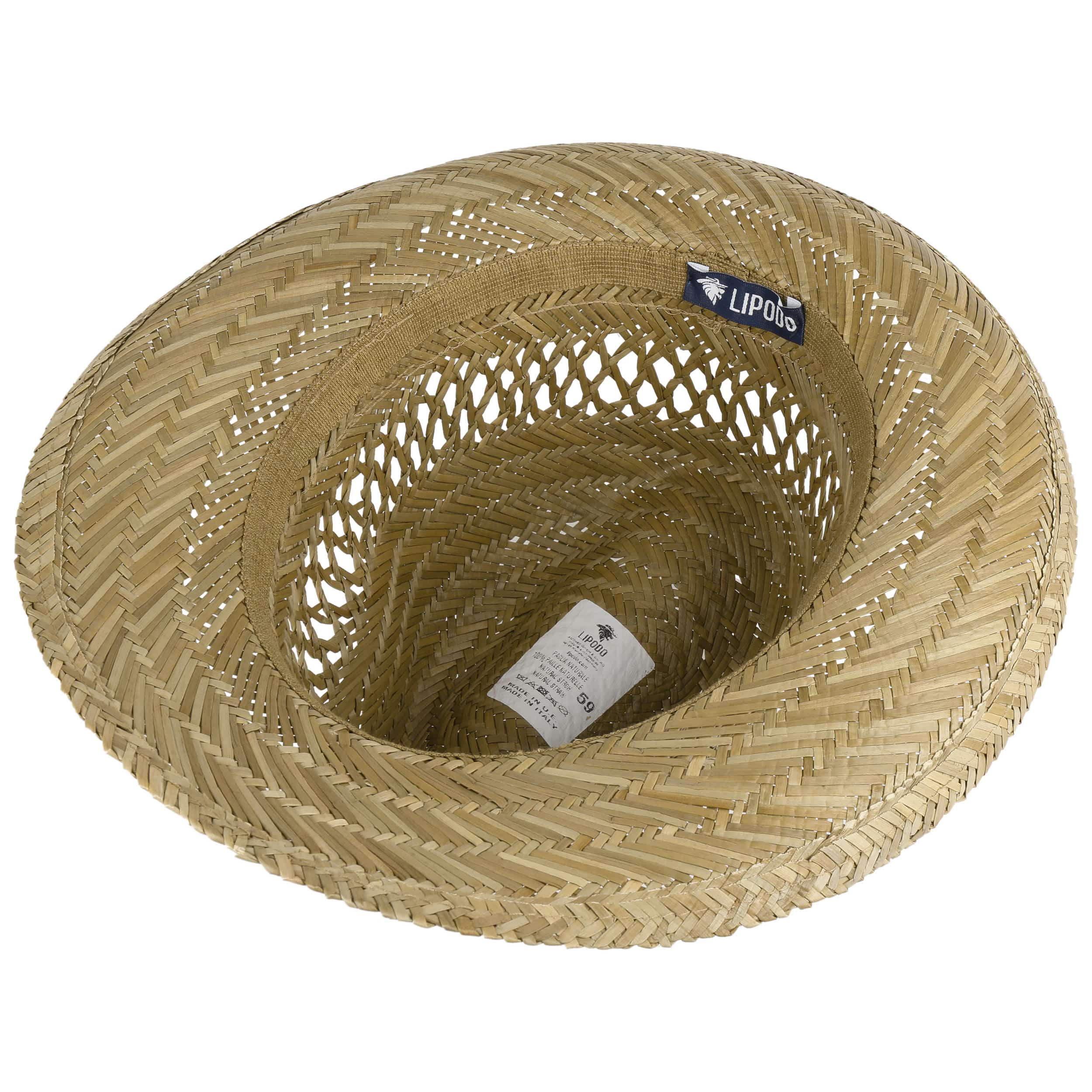 Classic Fedora Stråhatt by Lipodo - 209,00 kr