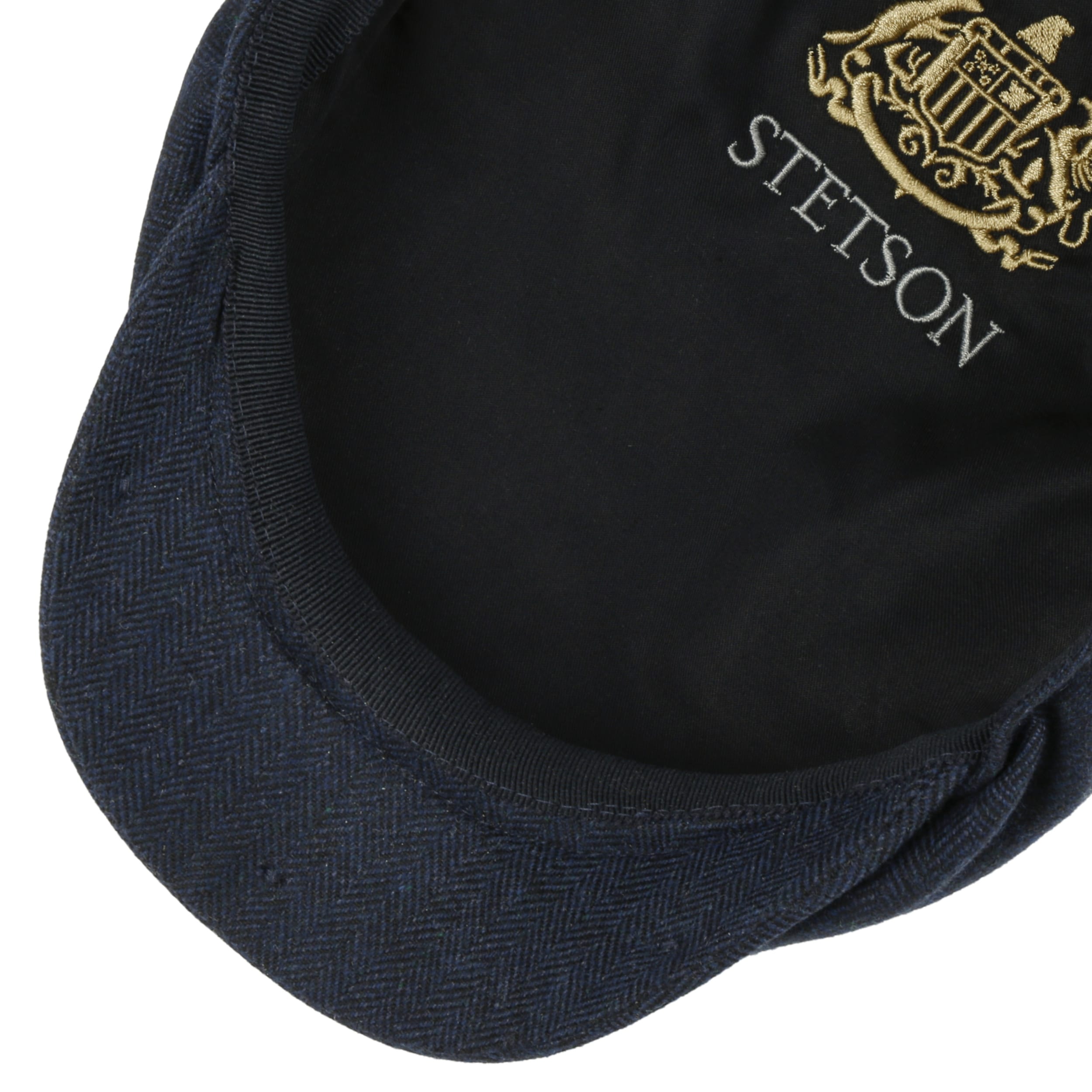 Classic Herringbone Flat Cap by Stetson - 1259,00 kr