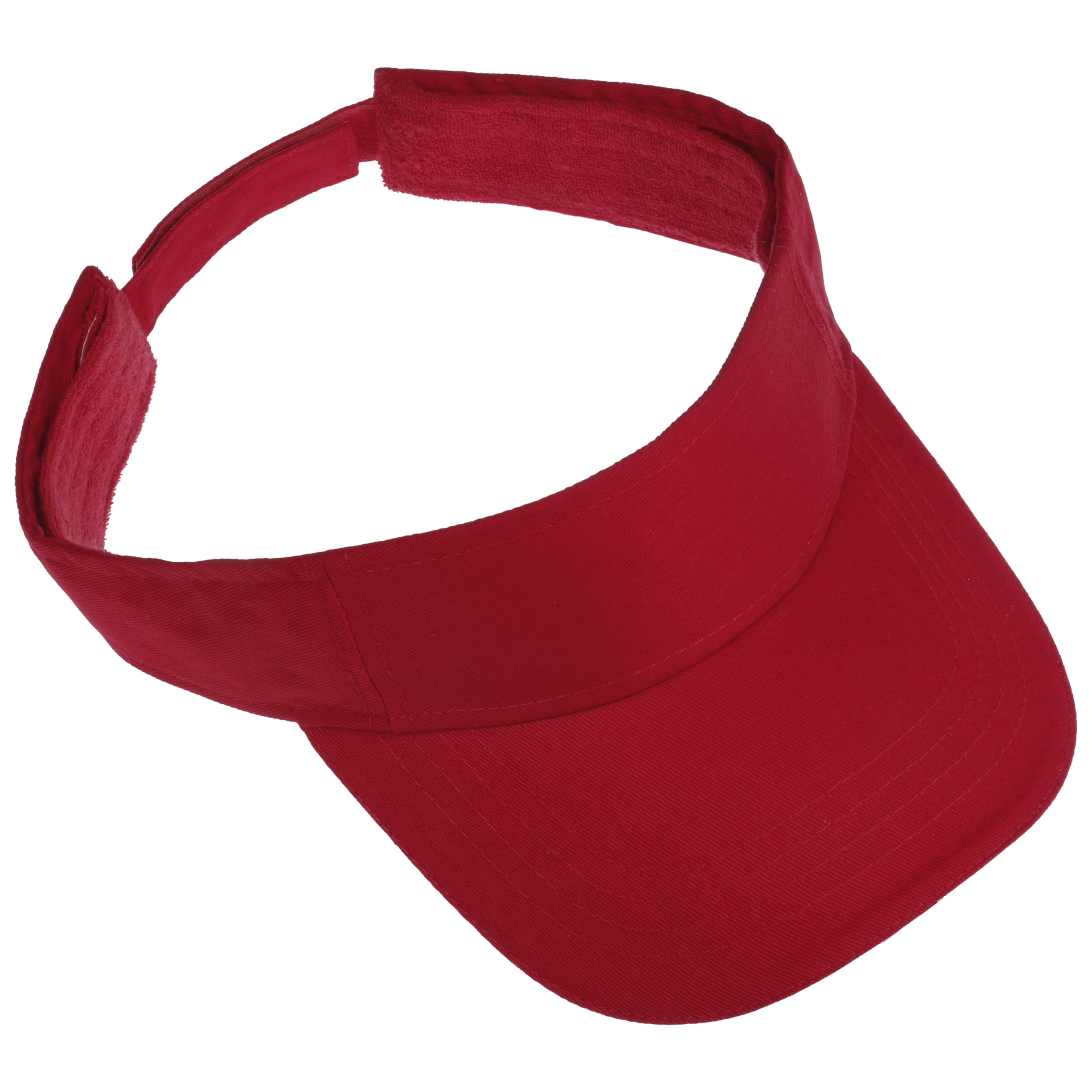 Classic Red Cotton Visor by Lipodo - 14,95