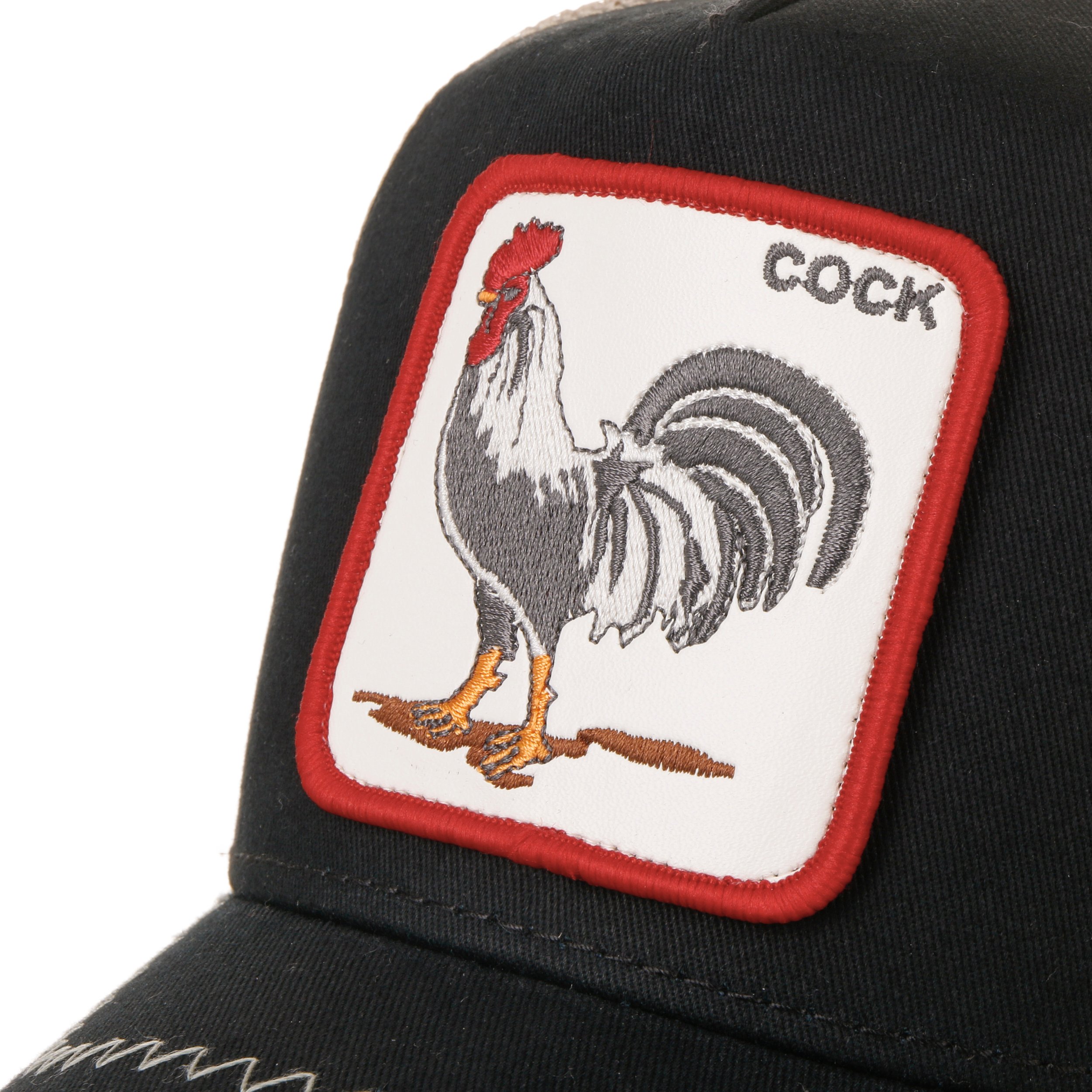 Cock Zig Zag Stitch Trucker Cap by Goorin Bros. - 44,95