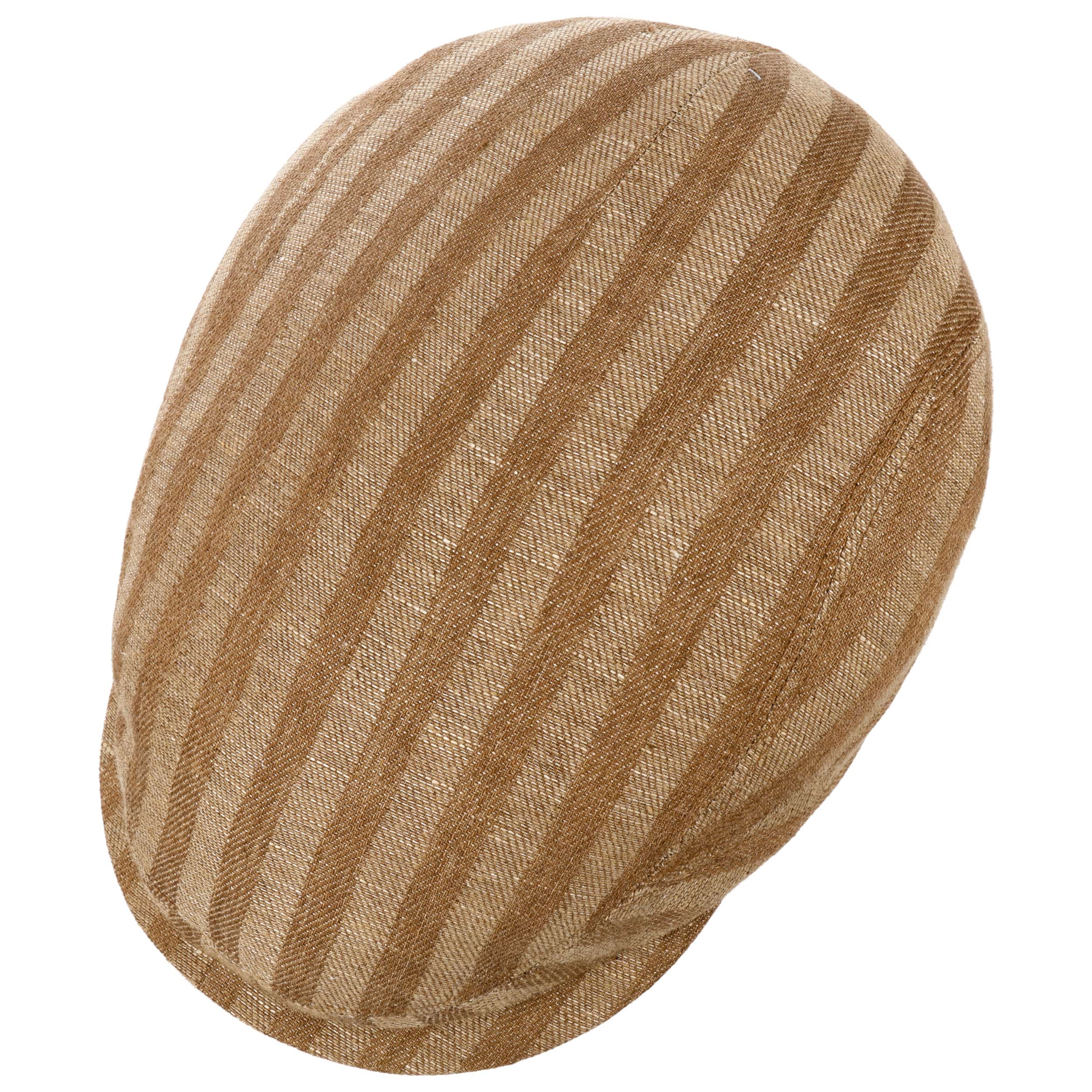 Coffee Dyed Barista Driver Flatcap by Stetson - 119,00