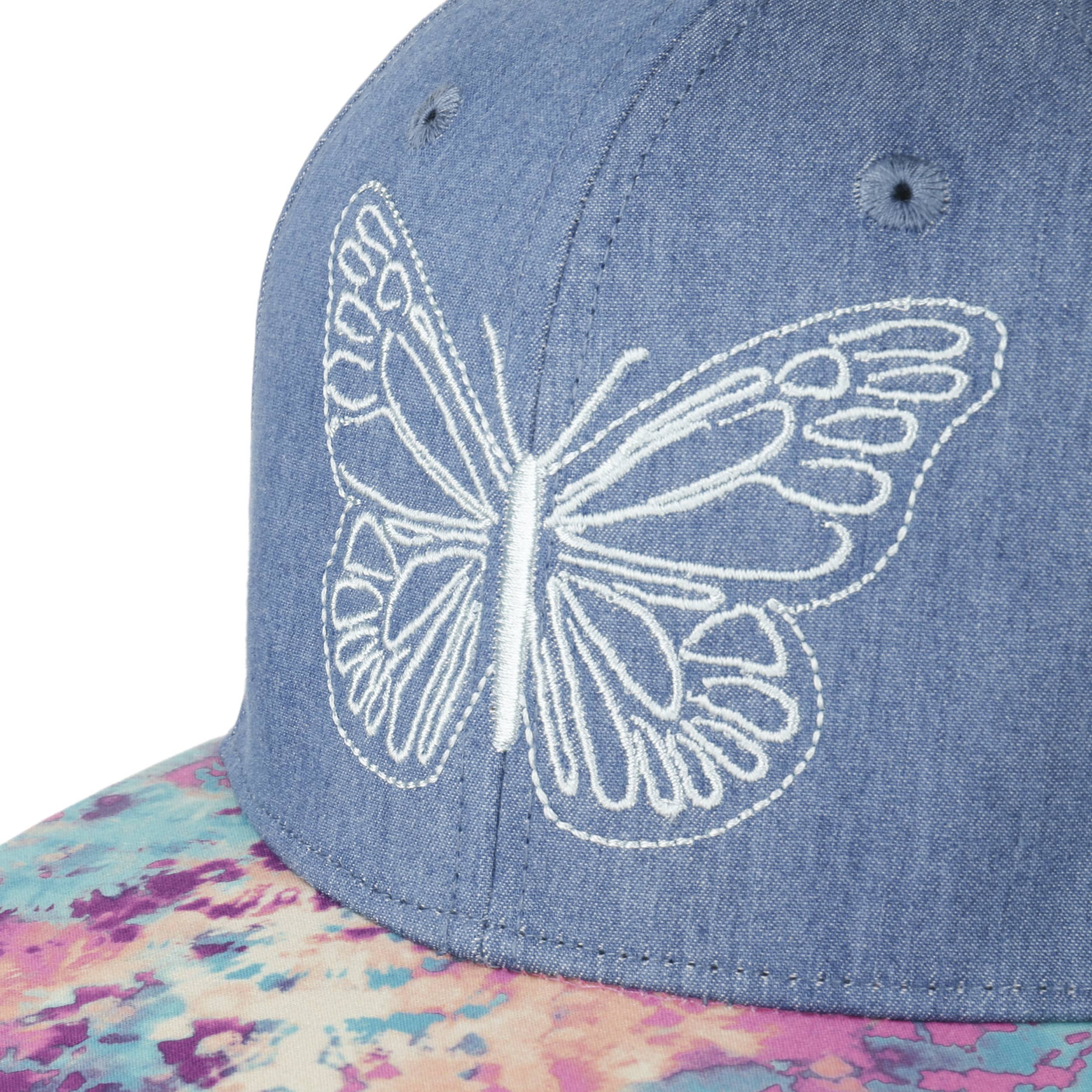 Coloured Peak Butterfly Girls Cap by maximo - 22,99