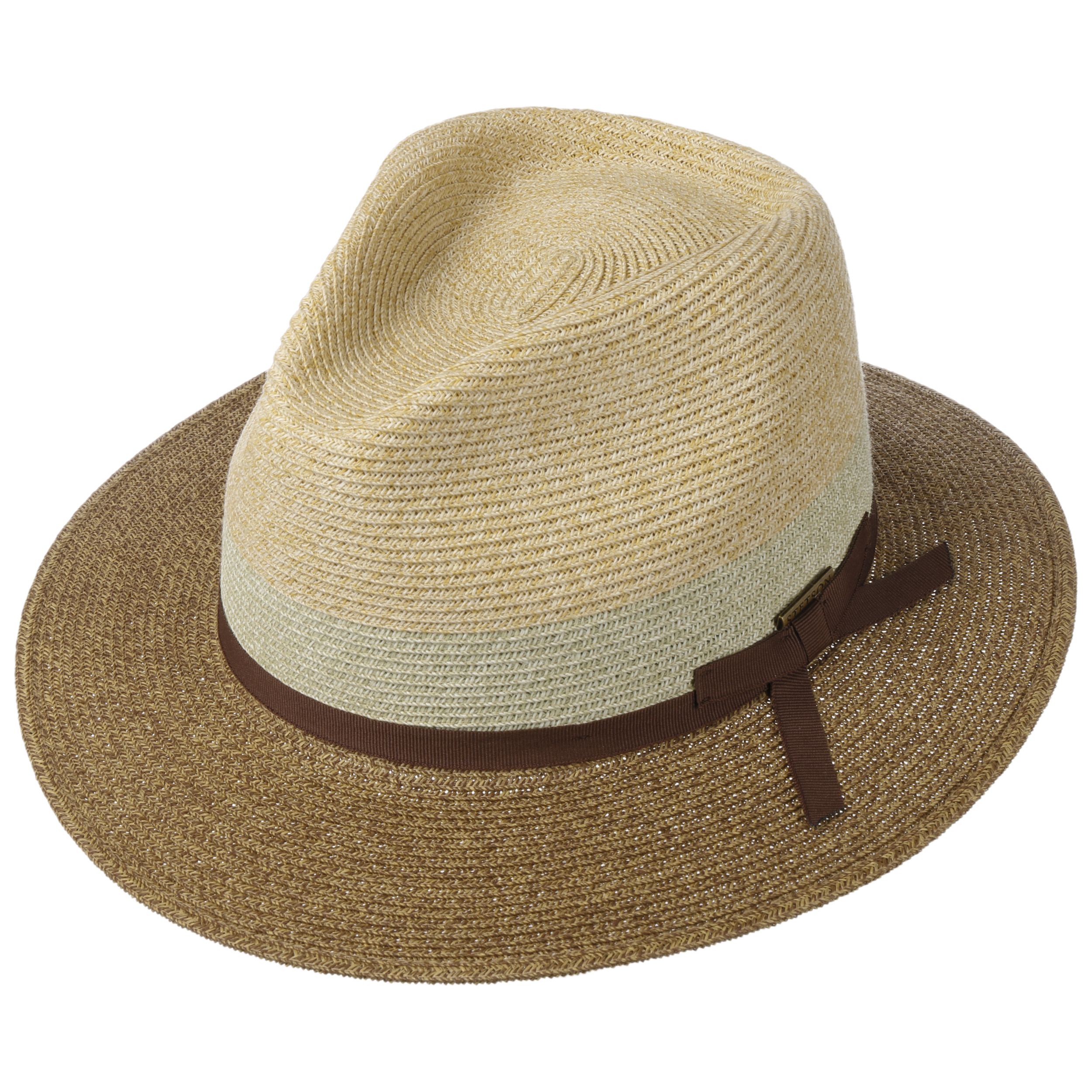Contrast Brim Toyo Strohhut by Stetson - 79,00