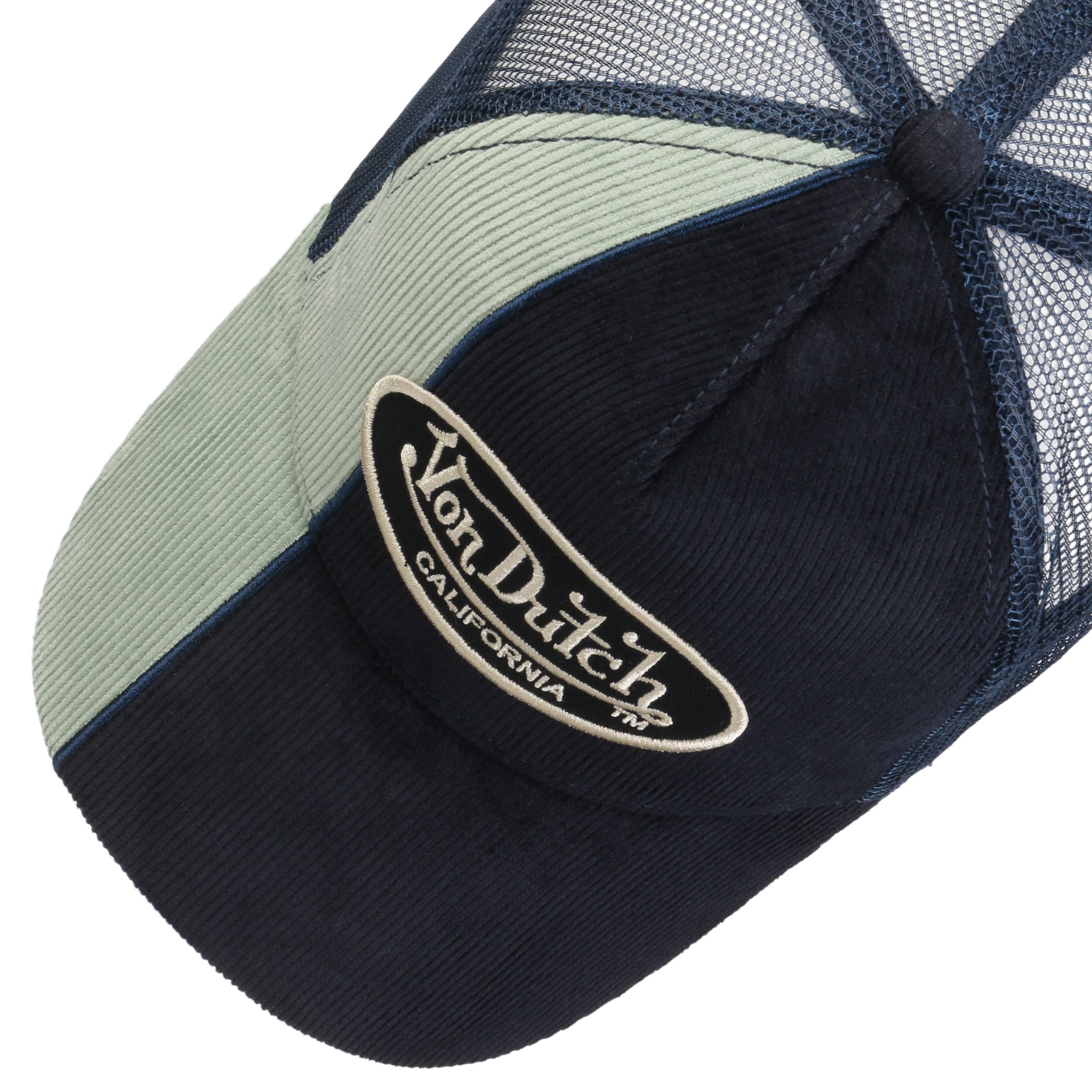 Contrast Cord Oval Patch Cap by Von Dutch - 34,90