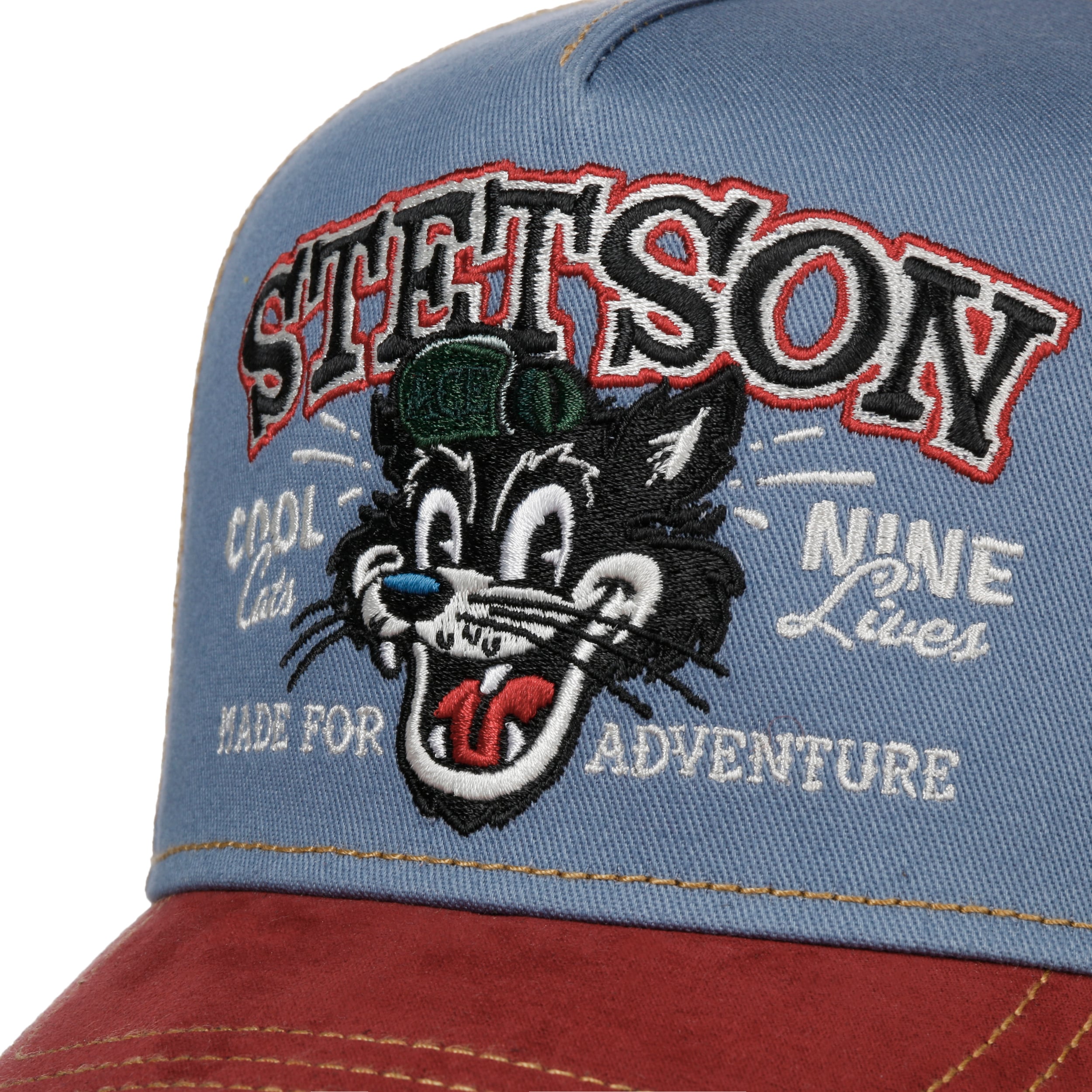 Cool Cats Trucker Cap by Stetson - 49,00