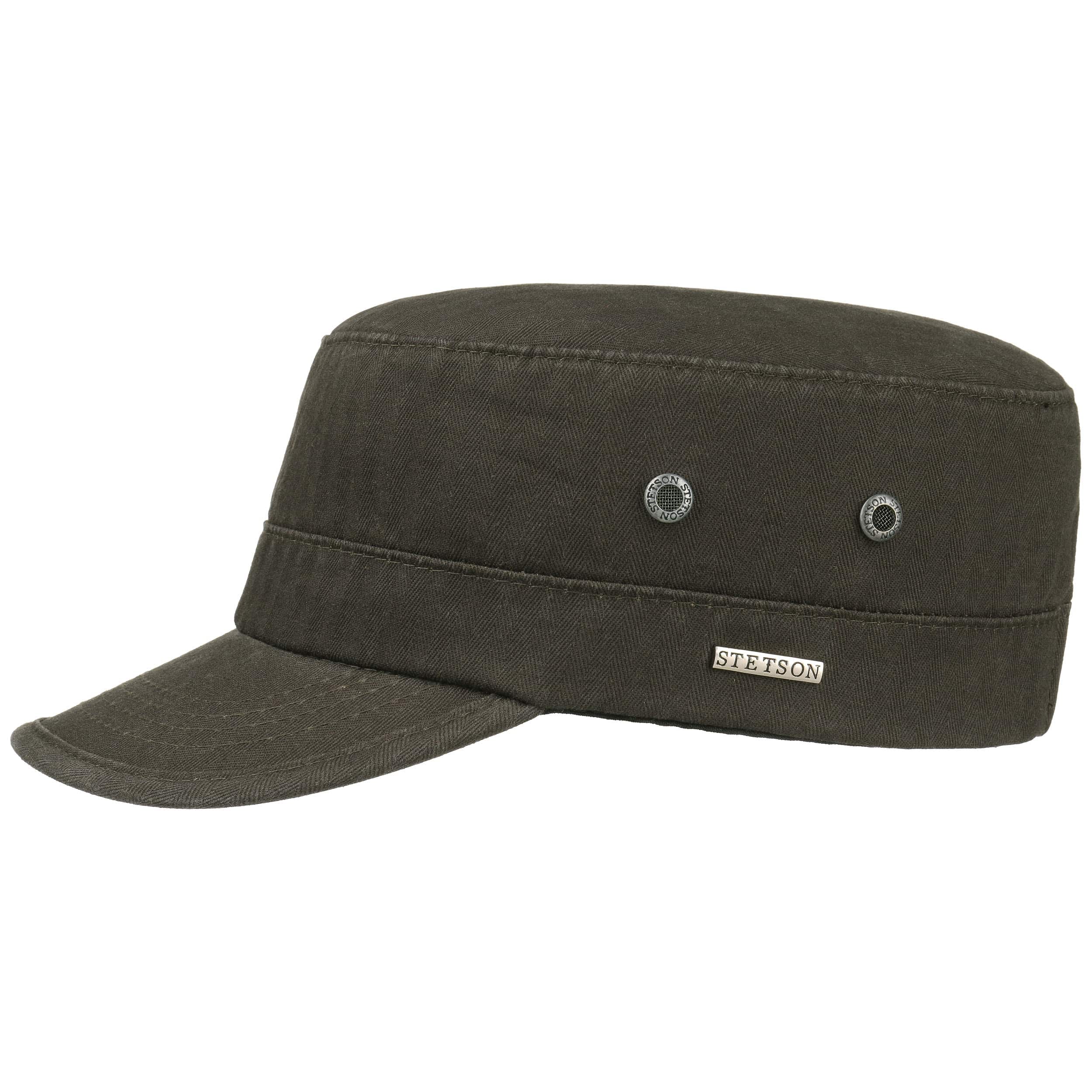 Cotton Army Cap by Stetson - 39,00