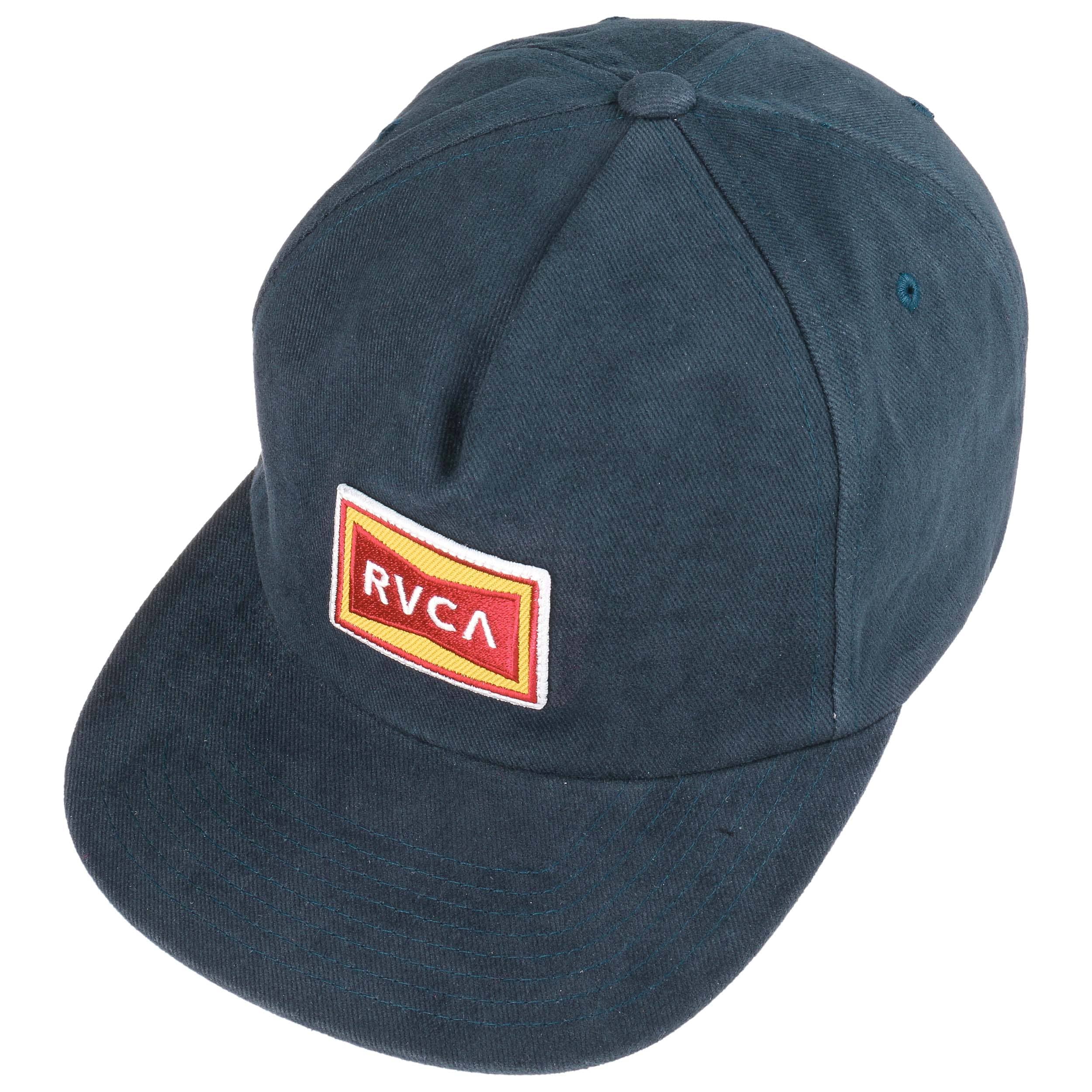 Cotton Snapback Cap by RVCA - 34,95