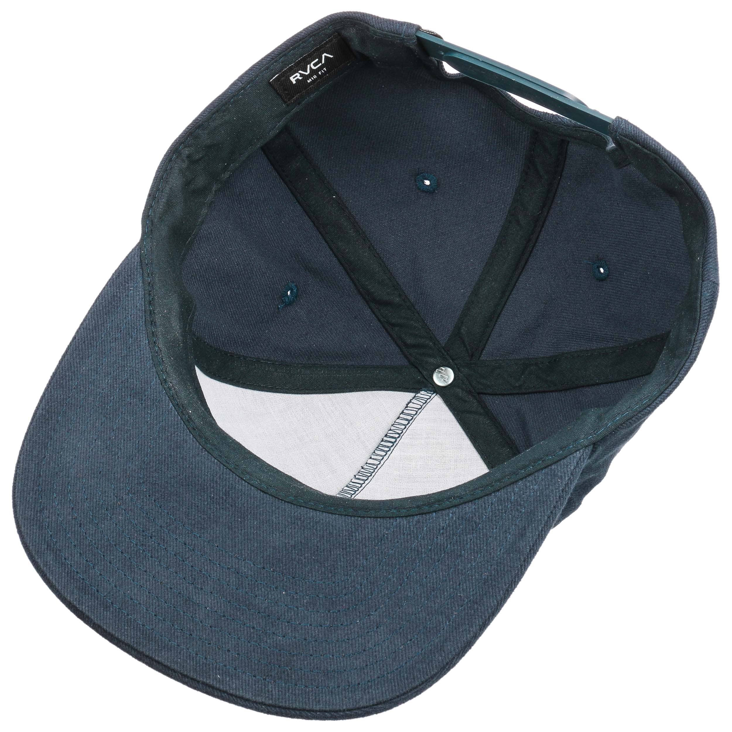 Cotton Snapback Cap by RVCA - 34,95