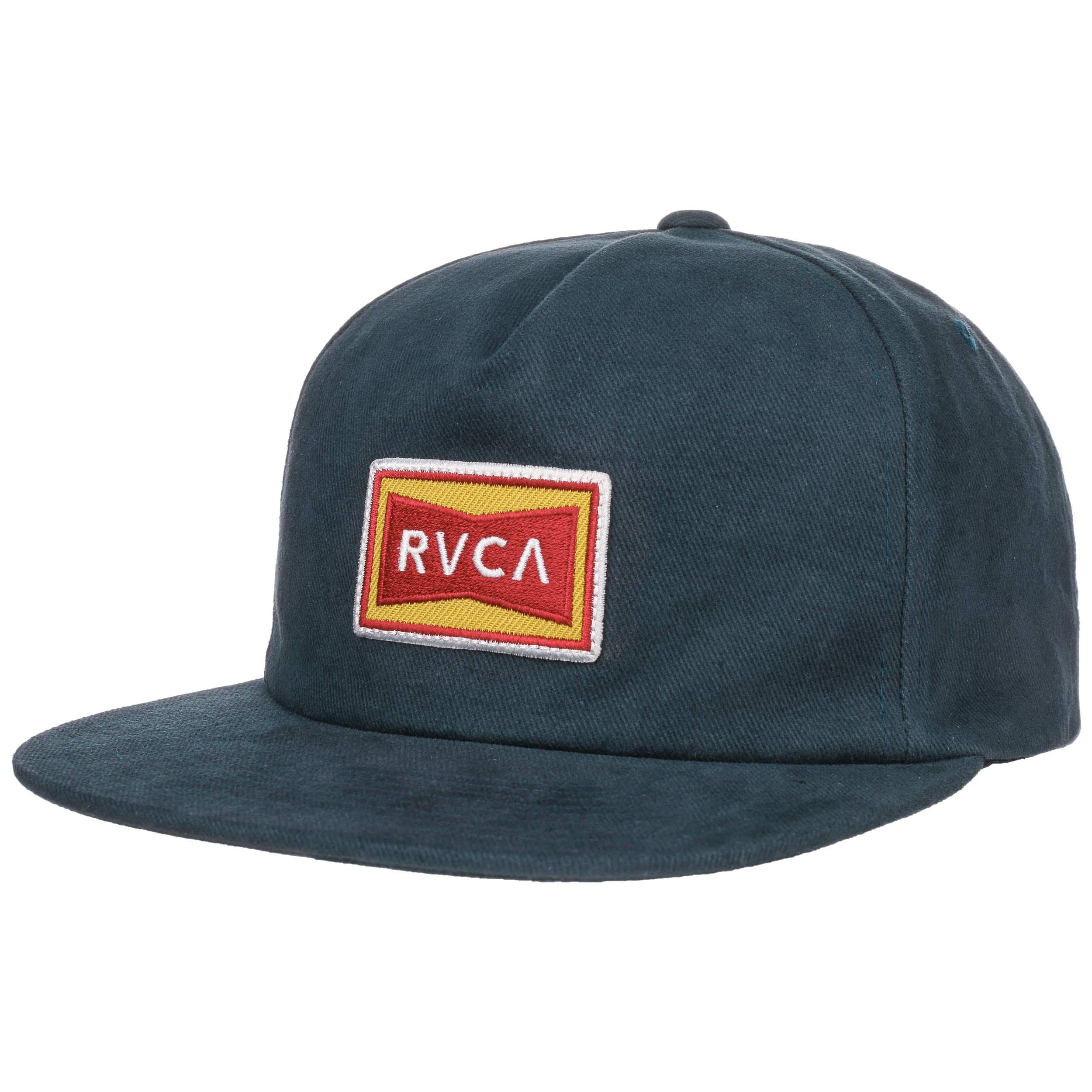 Cotton Snapback Cap by RVCA - 34,95