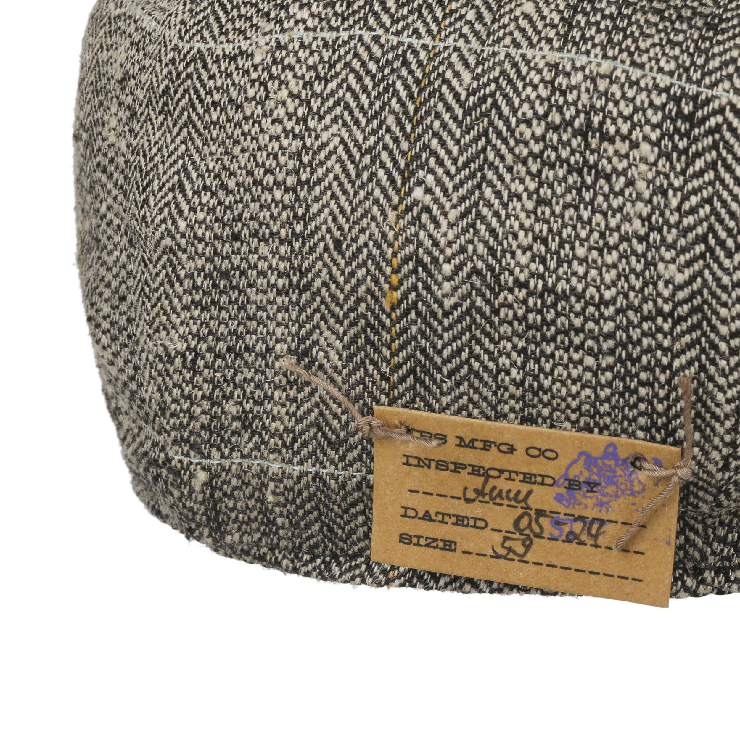 Coverton Herringbone Flat Cap by Stetson - 1259,00 kr