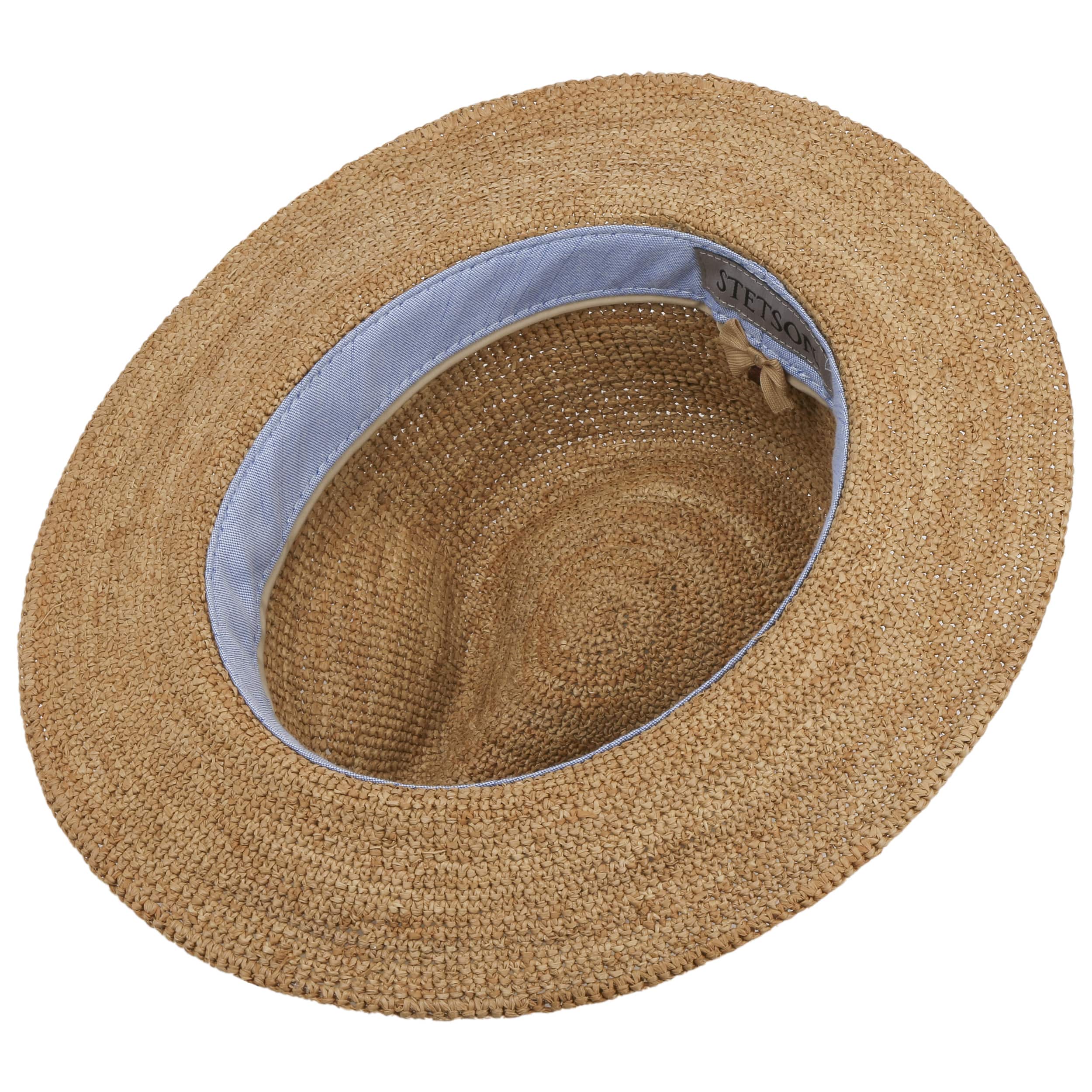 Crochet Rollable Traveller Strohhut by Stetson - 179,00