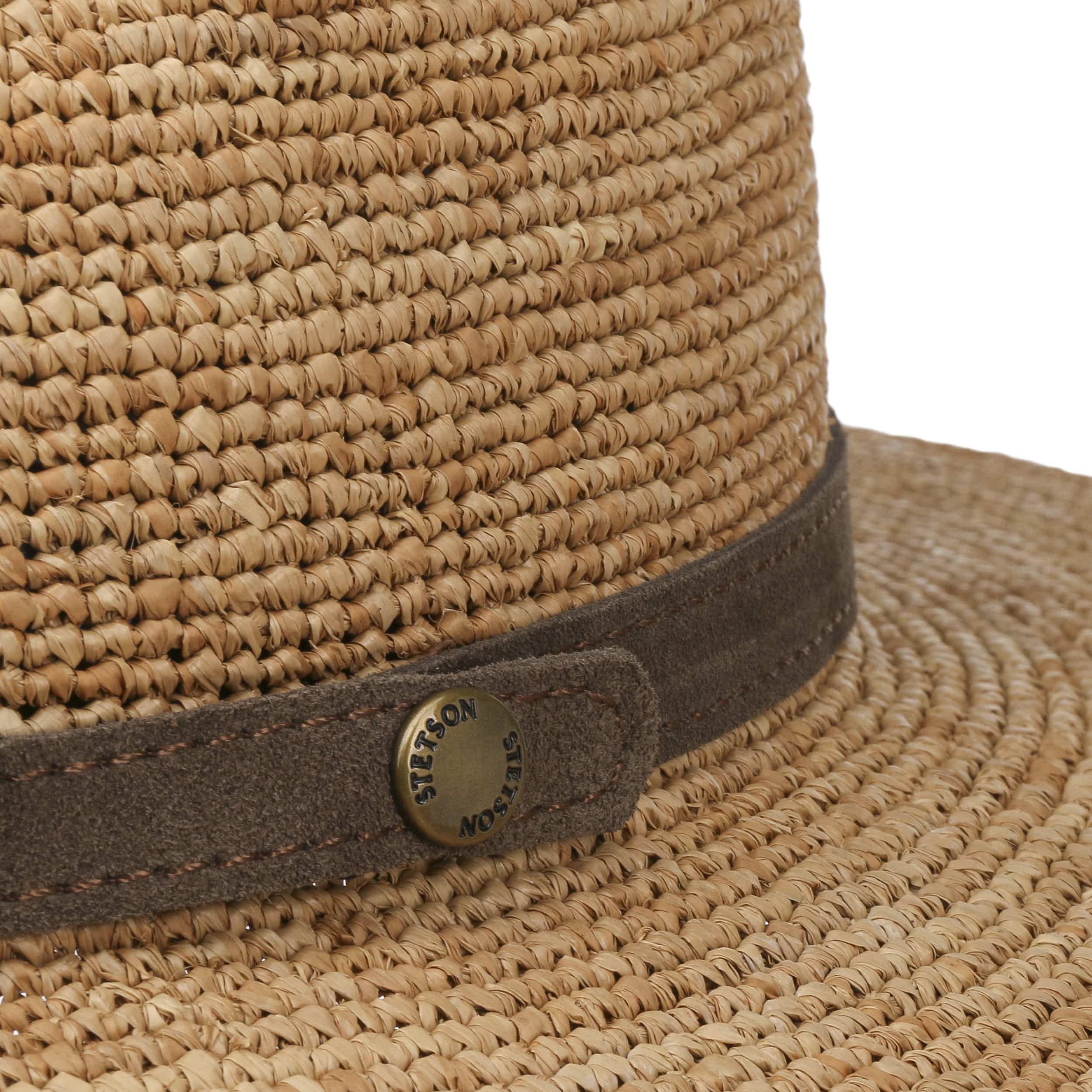 Crochet Rollable Traveller Strohhut by Stetson - 179,00