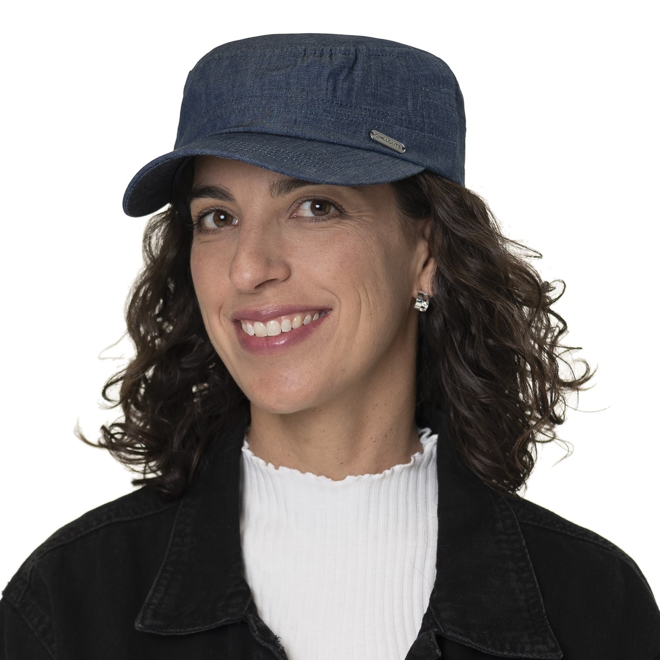 Denim Cotton Army Cap by Chillouts - 259,00 kr