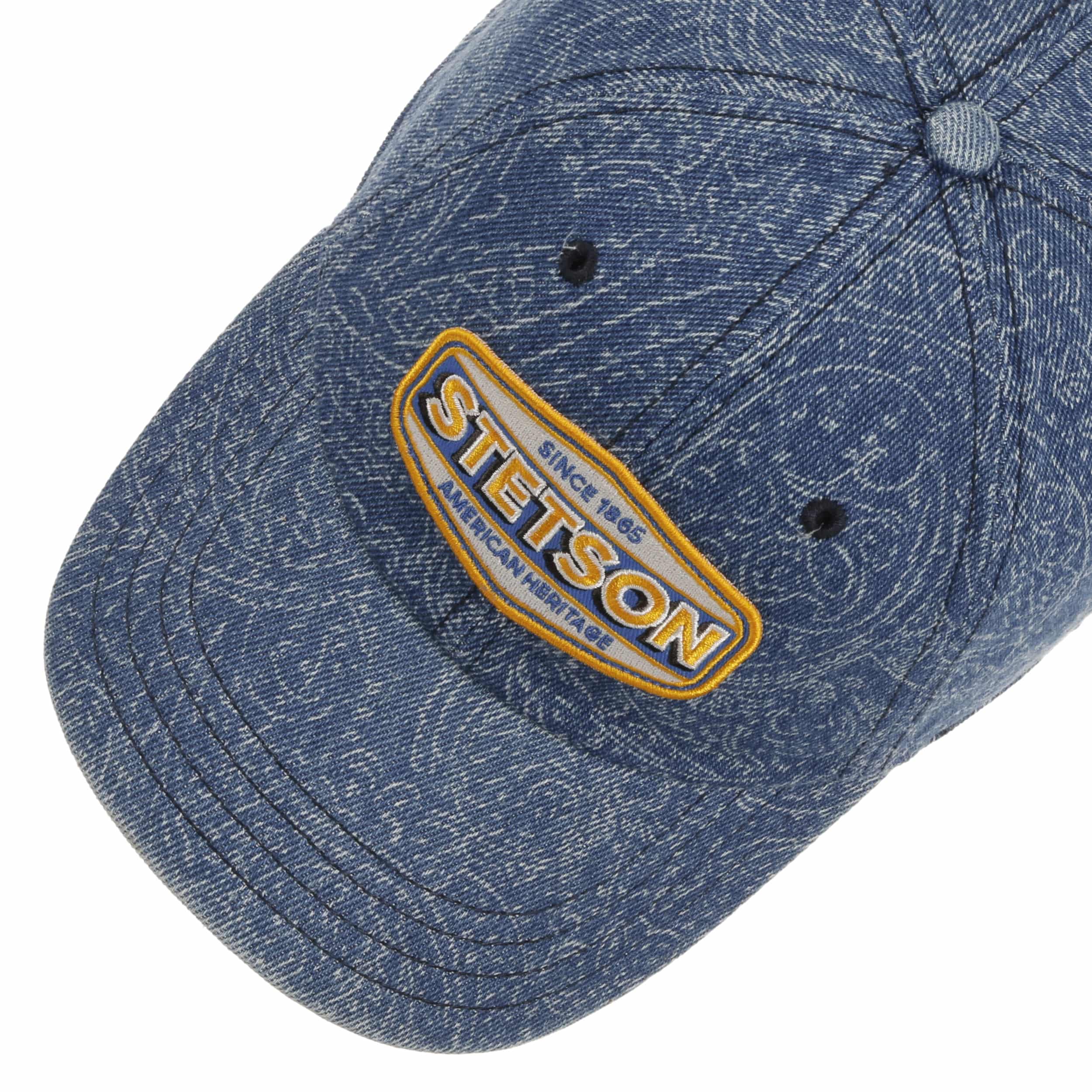Denim Paisley Cap by Stetson - 79,00