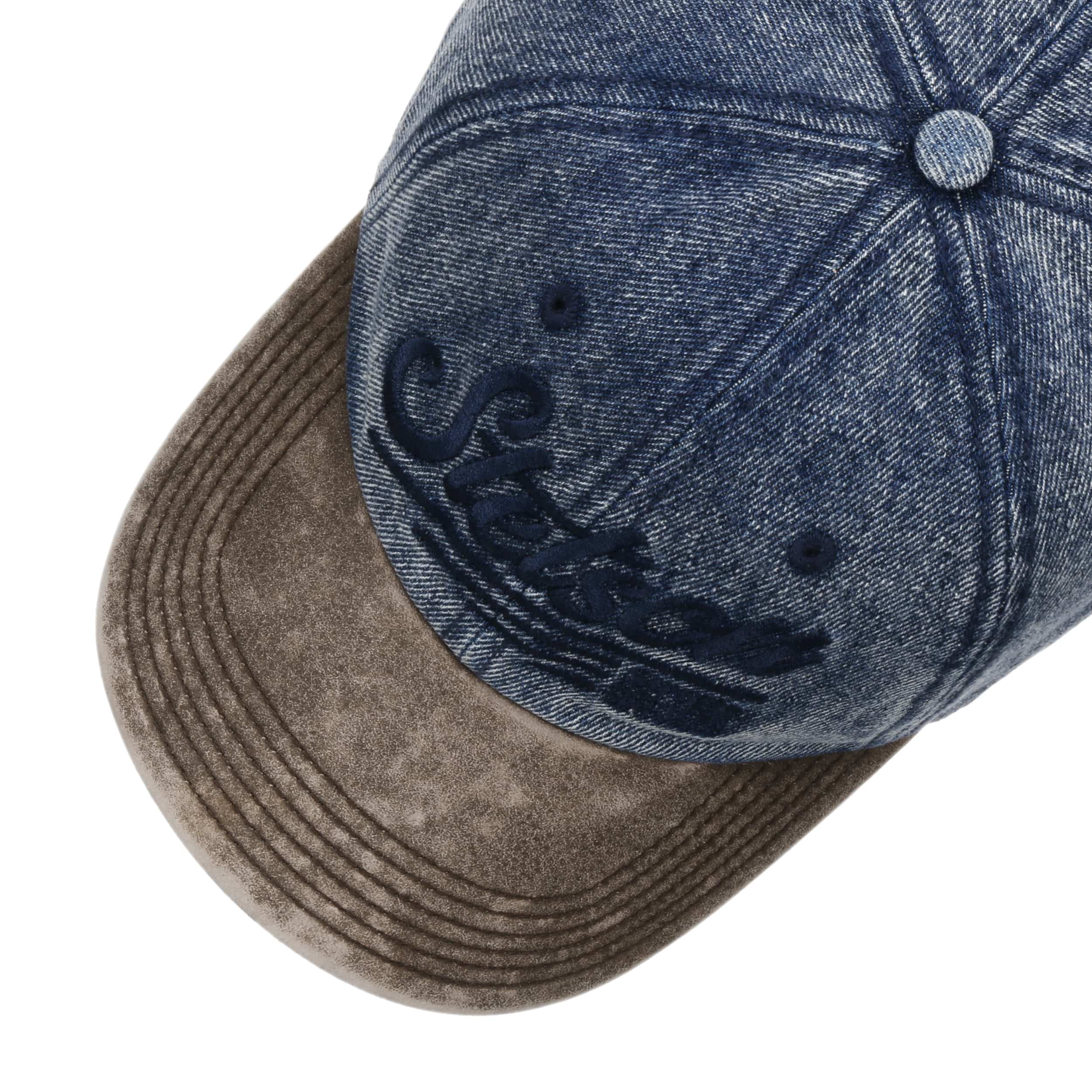 Denim Vintage Distressed Cap by Stetson - 69,00