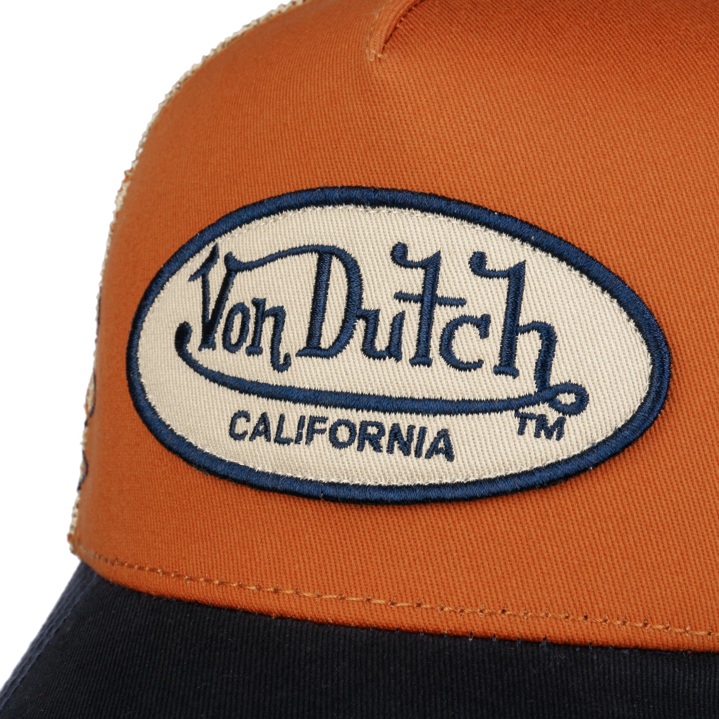 Destroyed Brim Oval Patch Cap by Von Dutch - 34,90