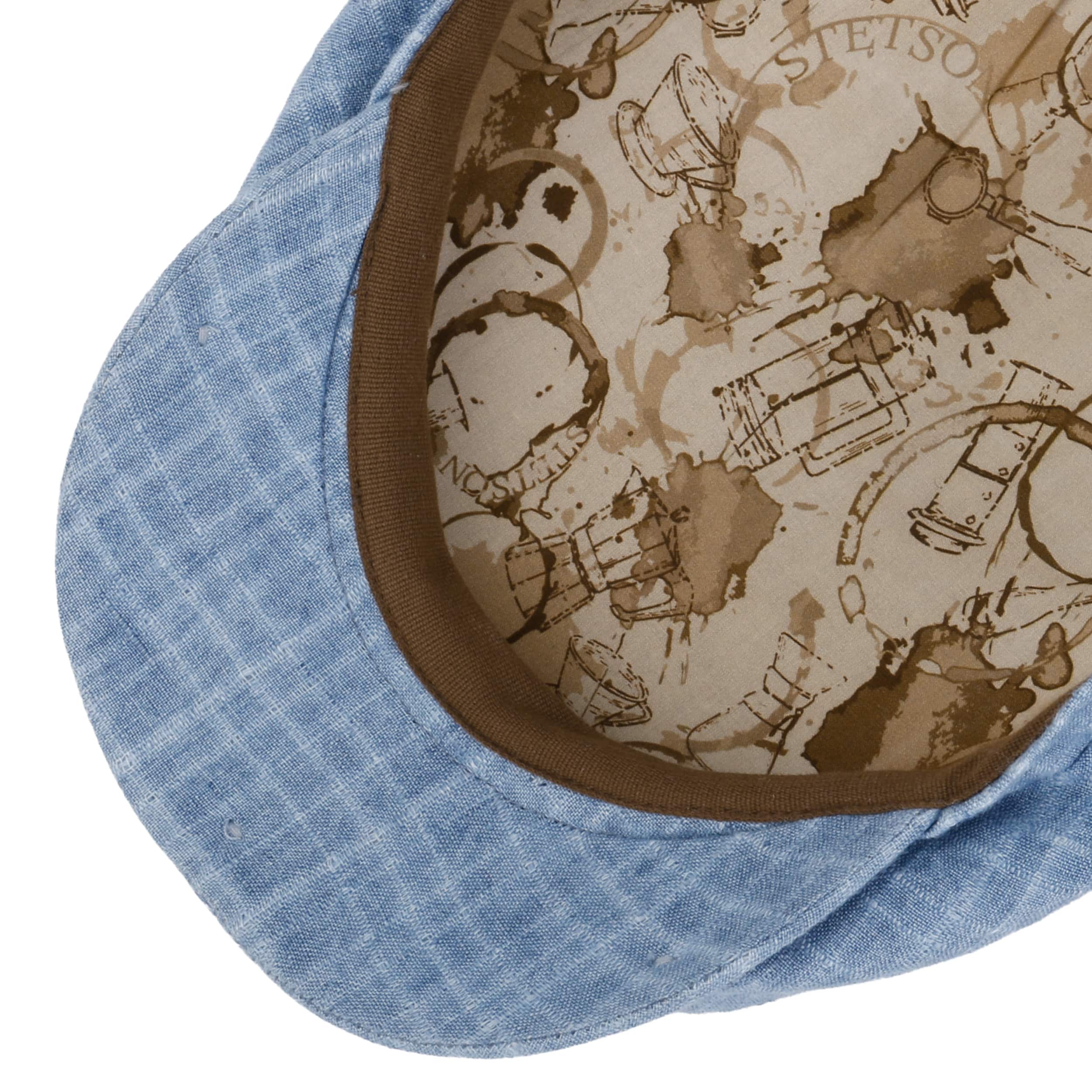 Driver Barista Leinen Flatcap by Stetson - 119,00