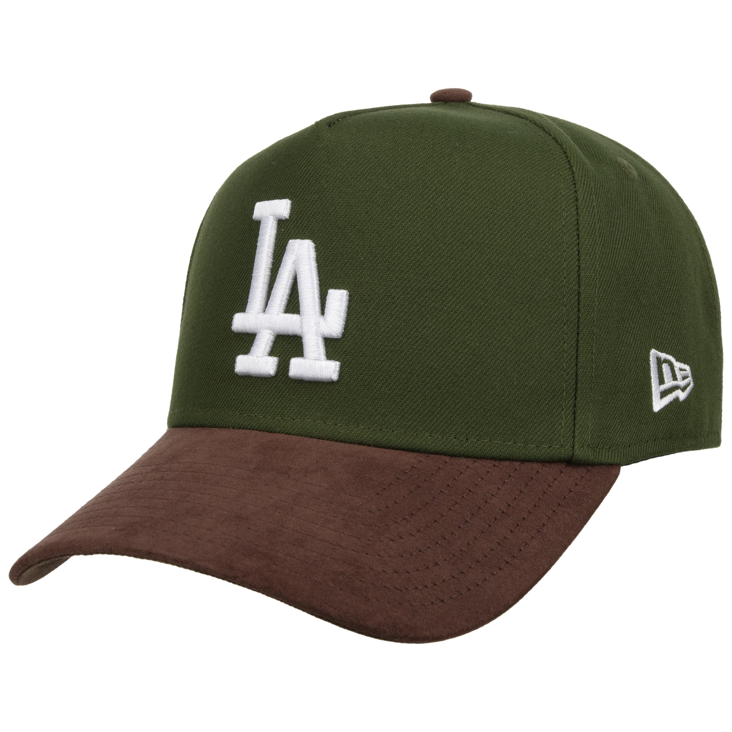 E-Frame Suede Visor Dodgers Cap by New Era - 35,95