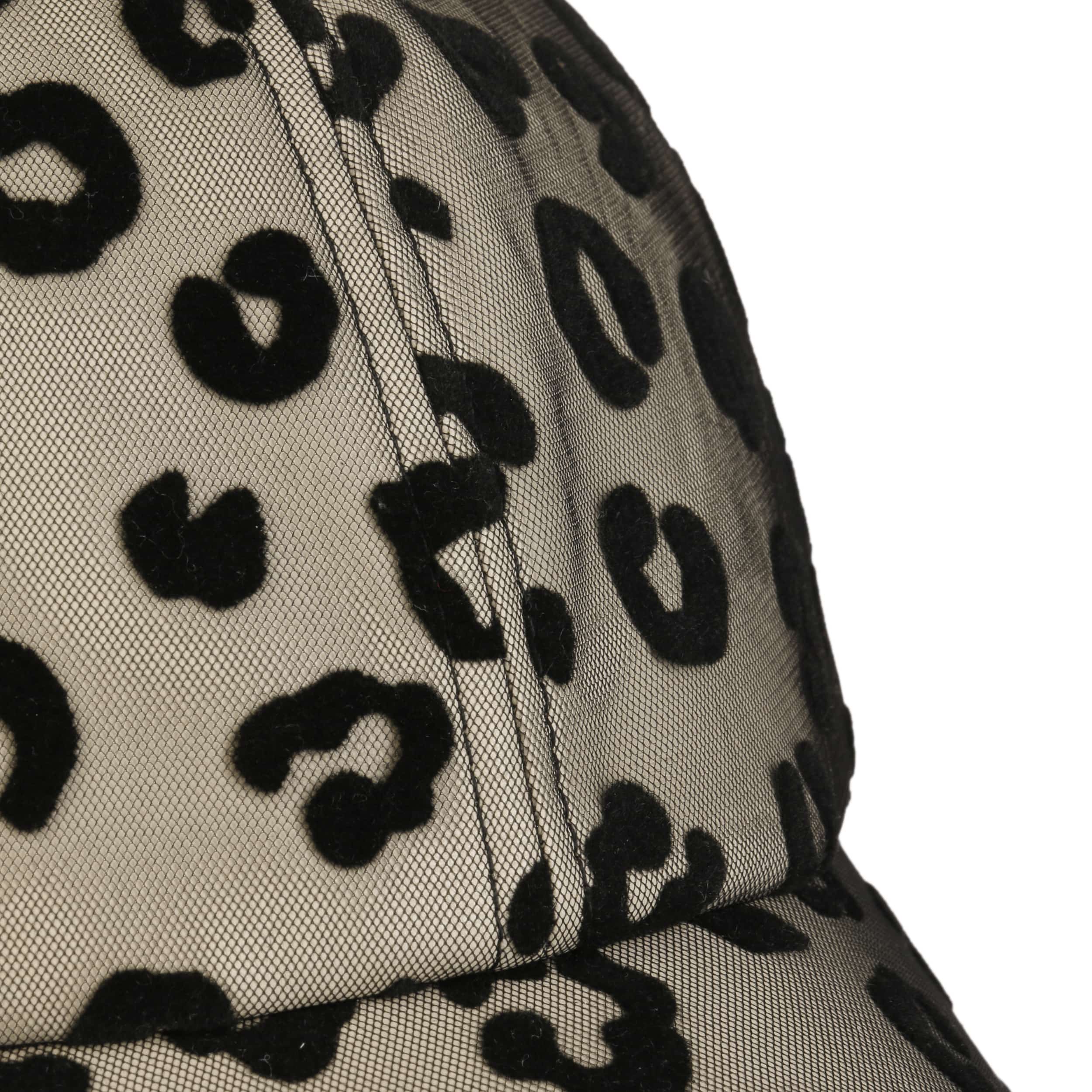 Faux Leather Leo Print Cap by Seeberger - 45,95