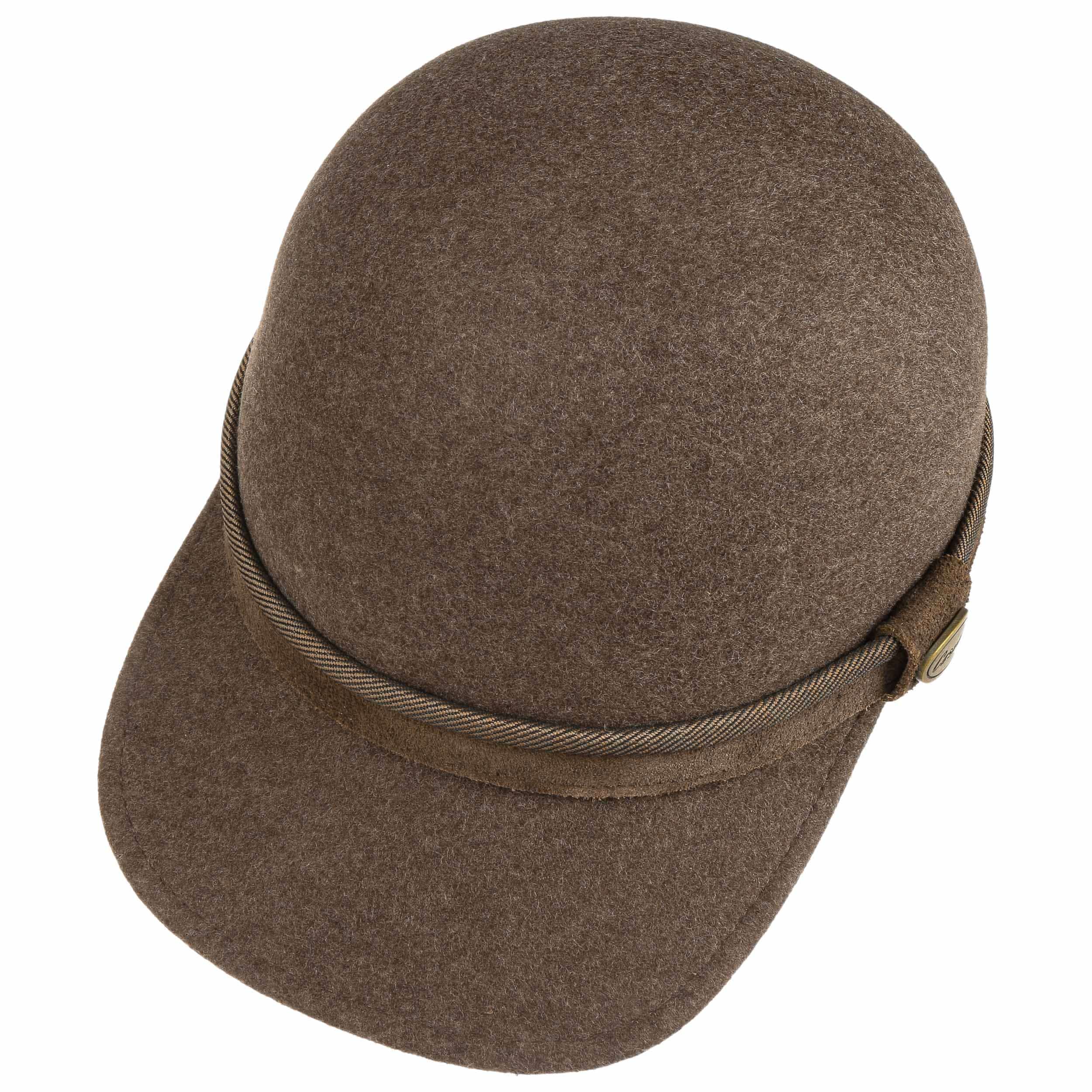 Felt Cap with Leather Band by Lierys - 55,95