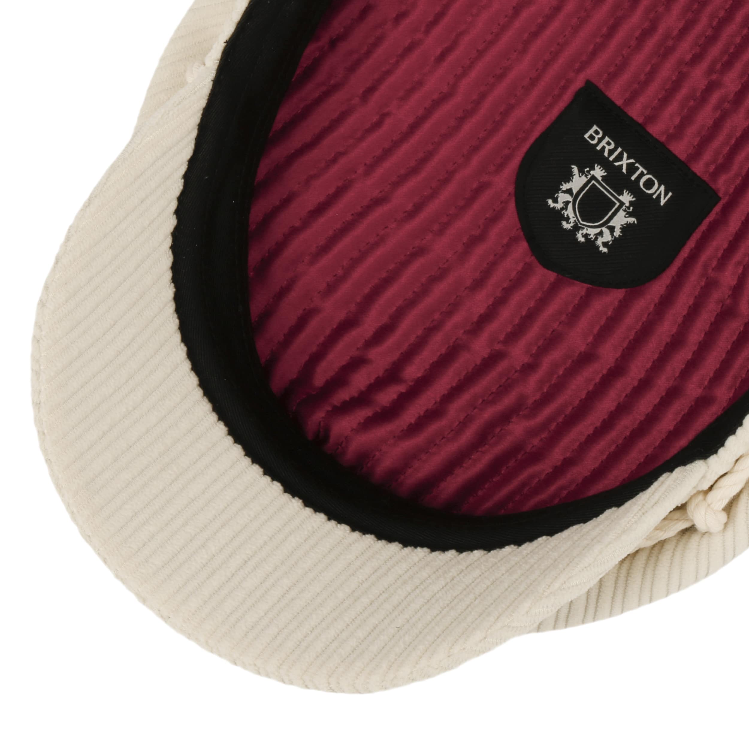 Fiddler Ribbed Velvet Elbsegler by Brixton - 59,95