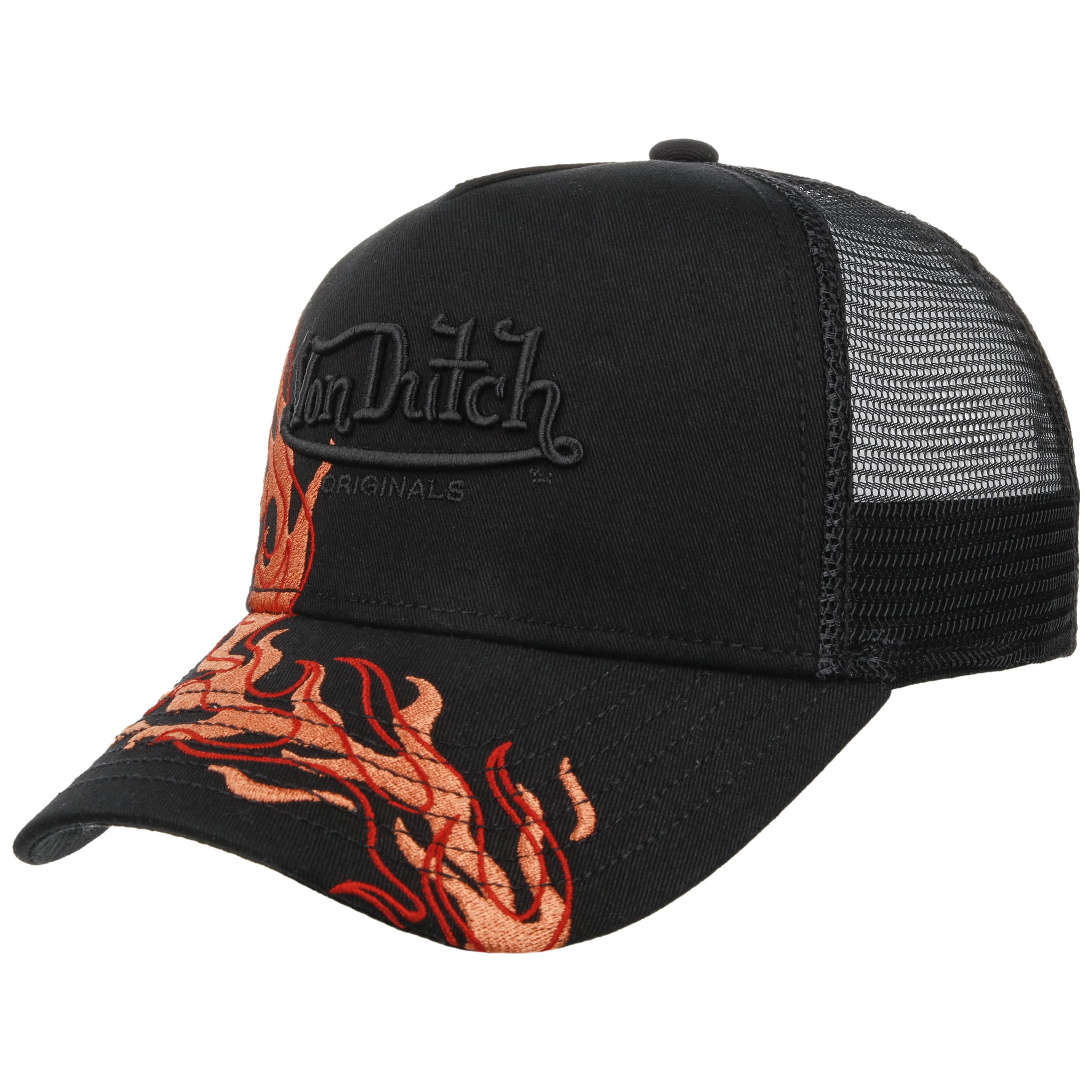 Flame Visor Trucker Cap by Von Dutch - CHF 49.95