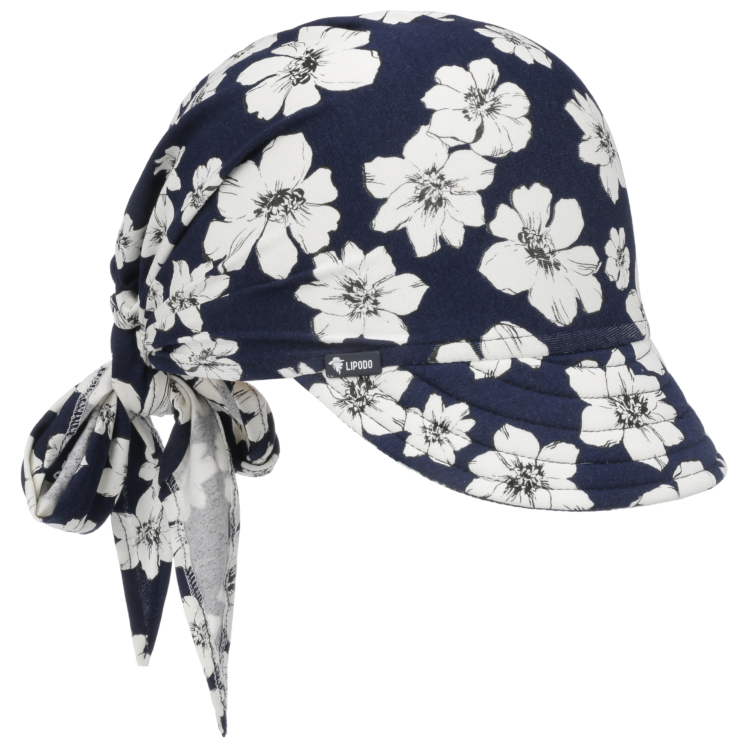 Flower Cotton Bandana Cap by Lipodo - CHF 32.95