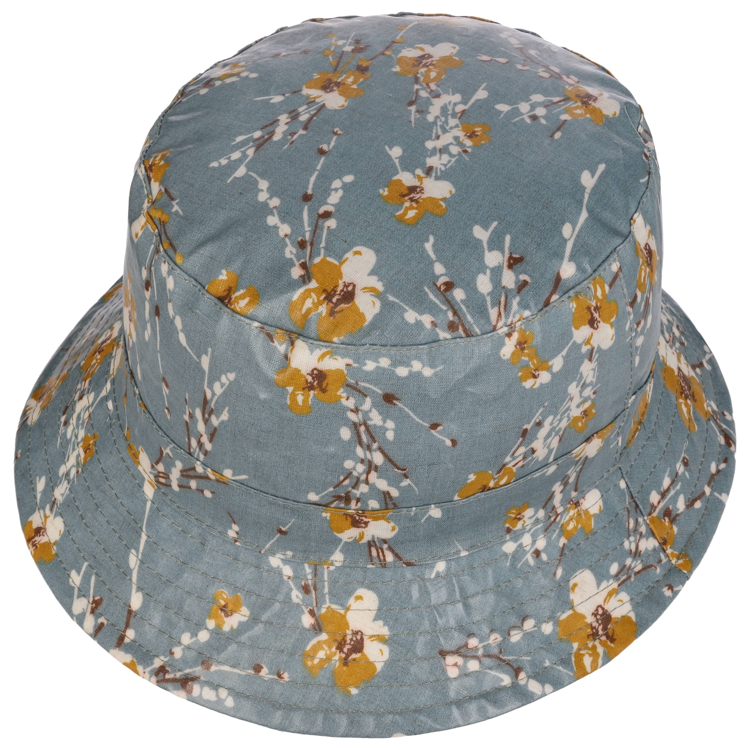 Flower Pattern Bucket Regenhut by McBURN - 29,95