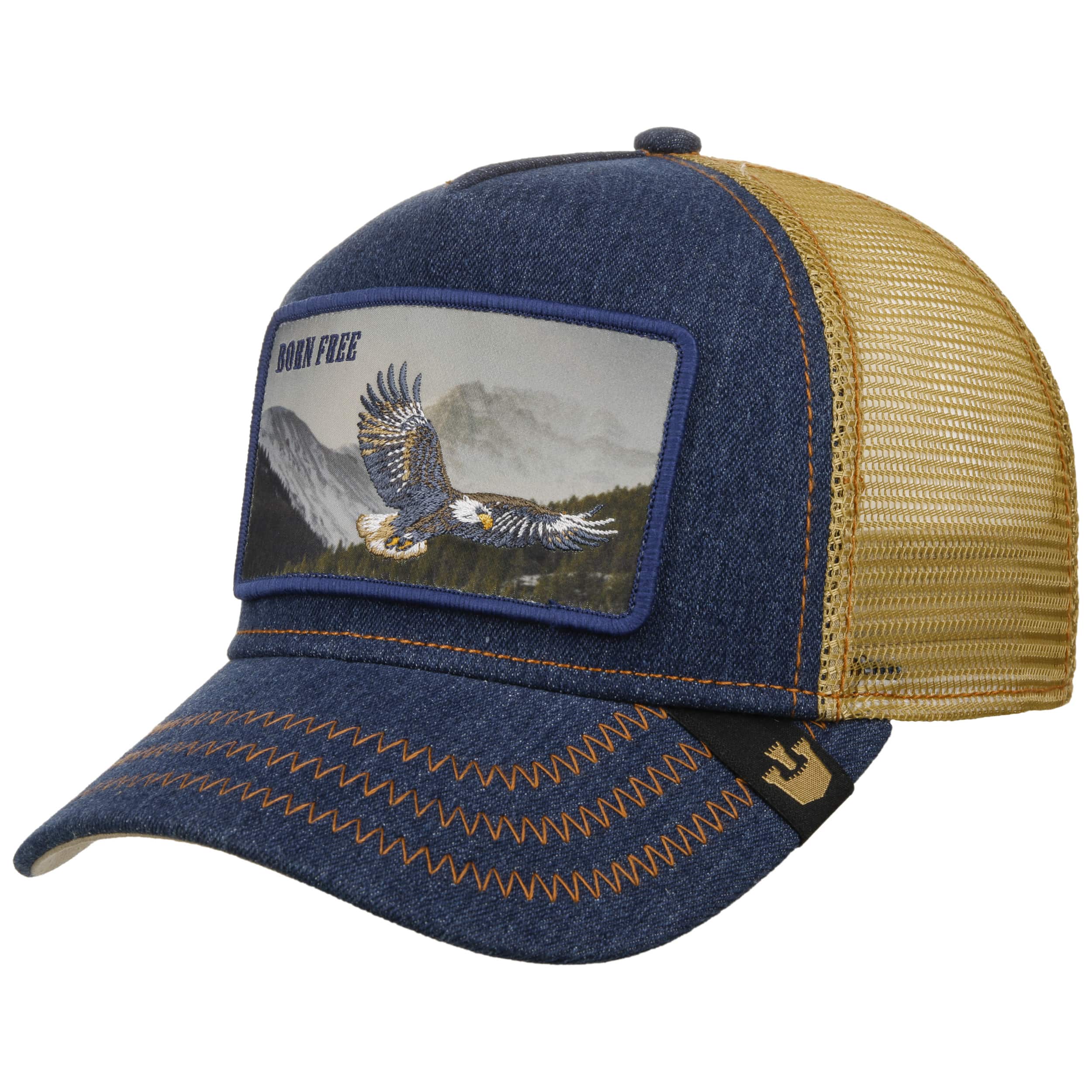 Flying Eagle Patch Trucker Cap by Goorin Bros. - CHF 52.95