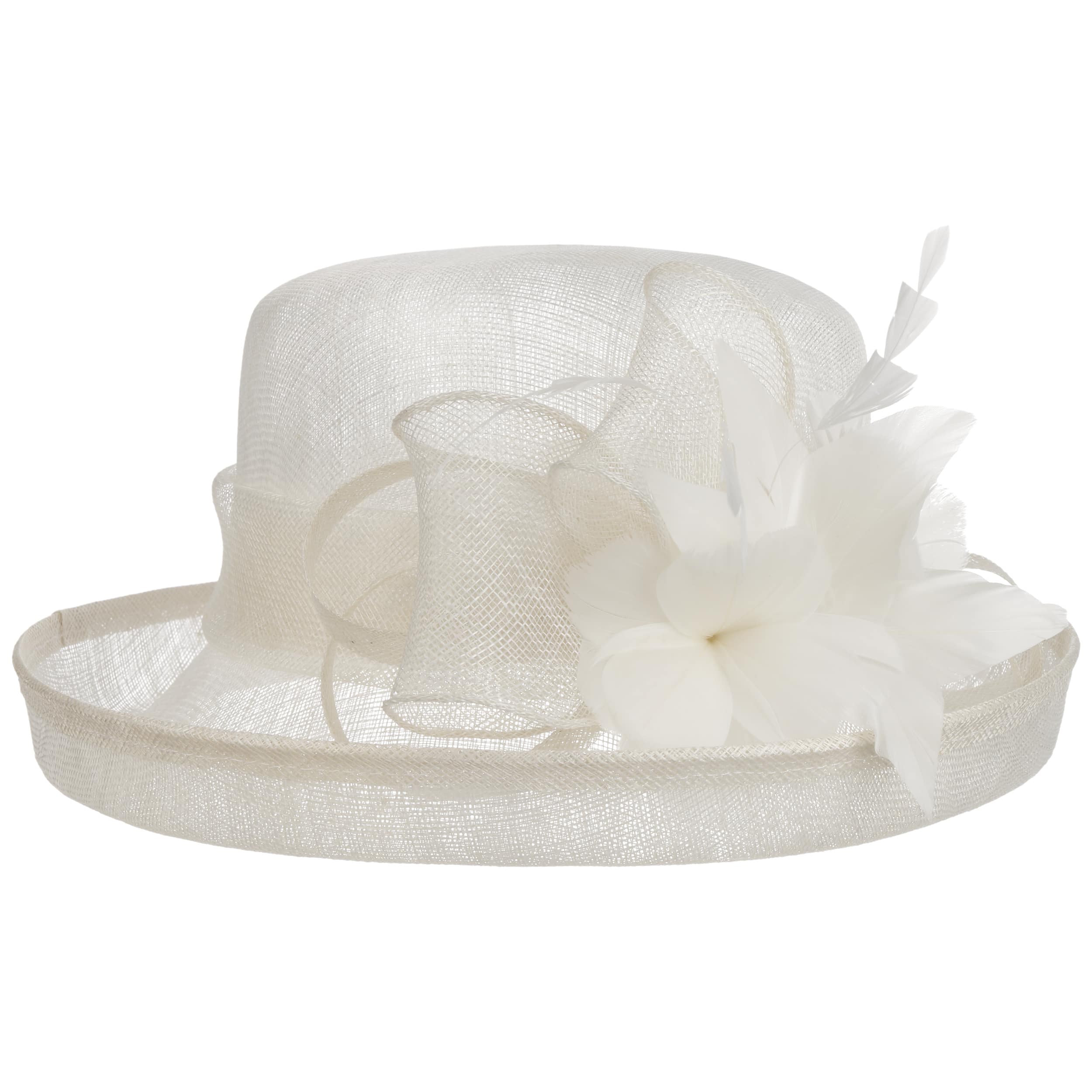 Galima Sinamay Hat med Fjer by McBURN - 1079,00 kr