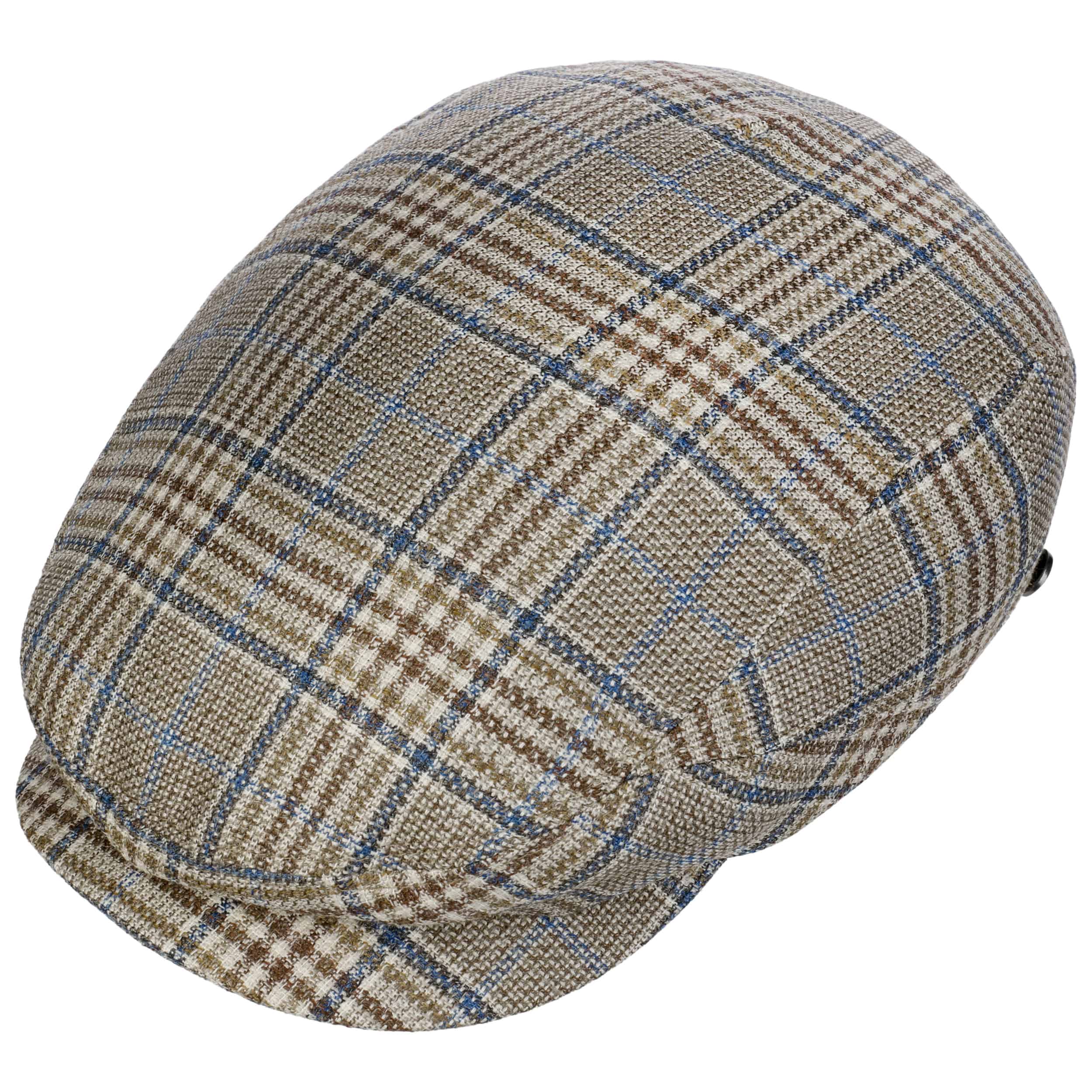 Glencheck Driver Flat Cap by Lierys - 749,00 kr