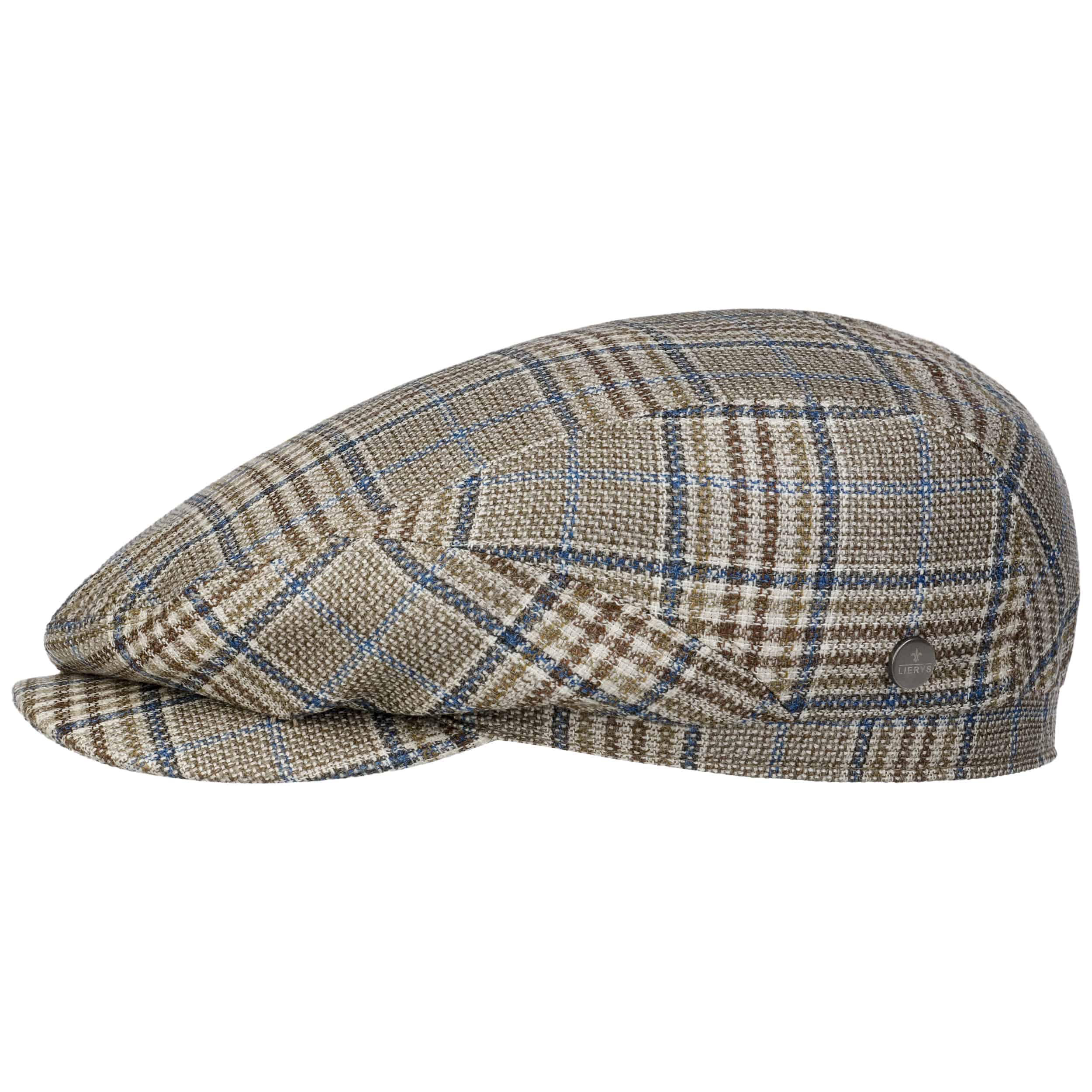Glencheck Driver Flat Cap by Lierys - 749,00 kr