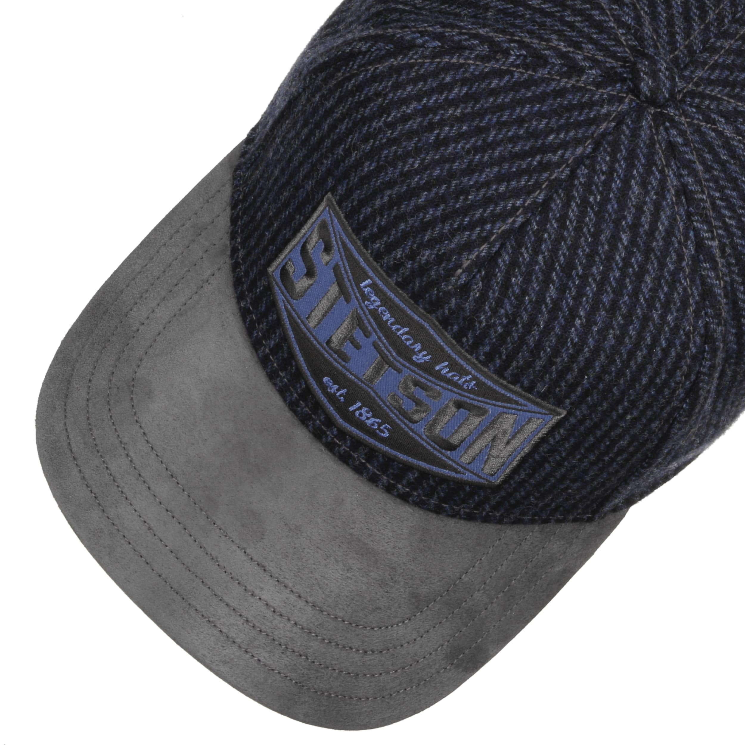 Goat Suede Peak Wool Cap by Stetson - 89,00