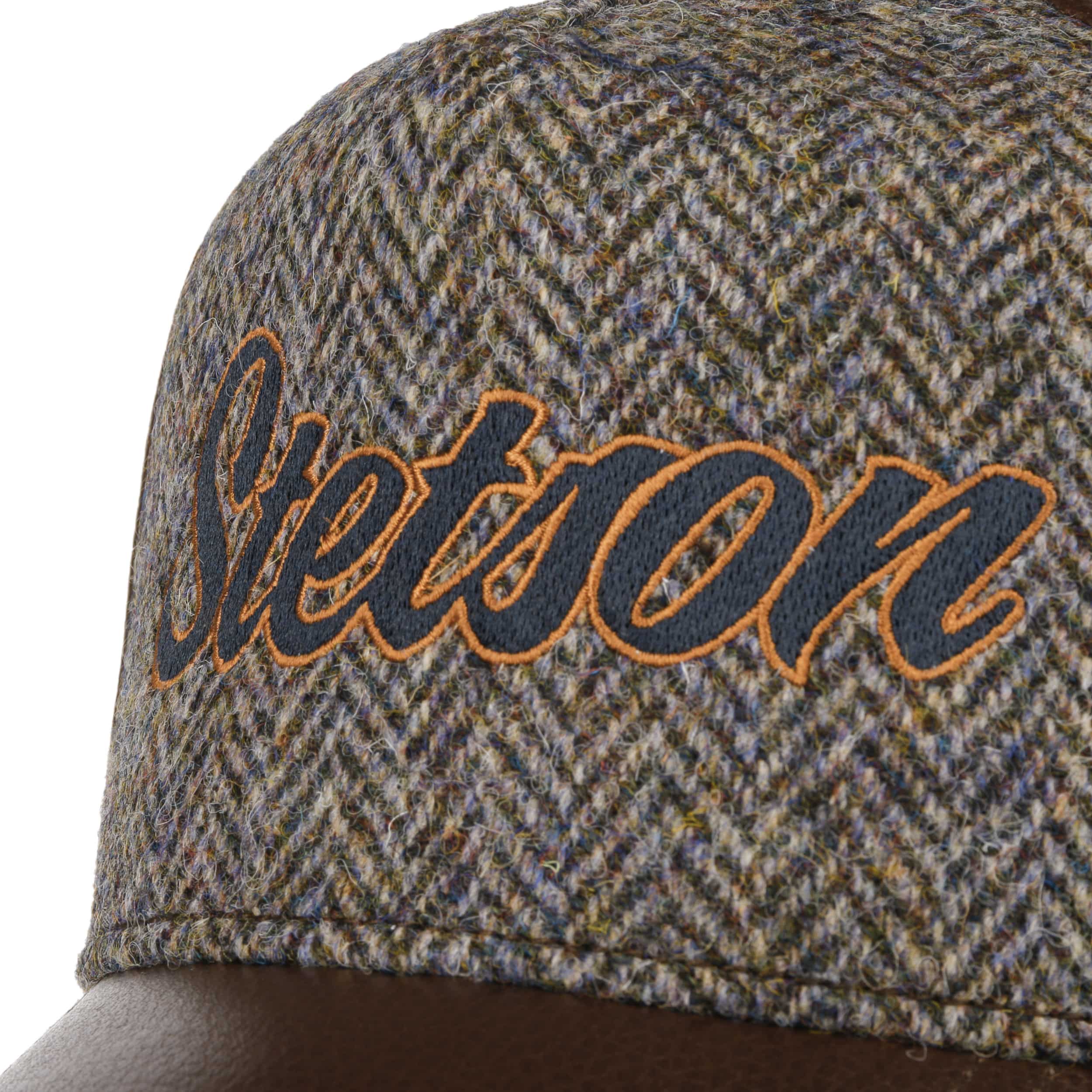 Harris Tweed Ledercap by Stetson - 119,00