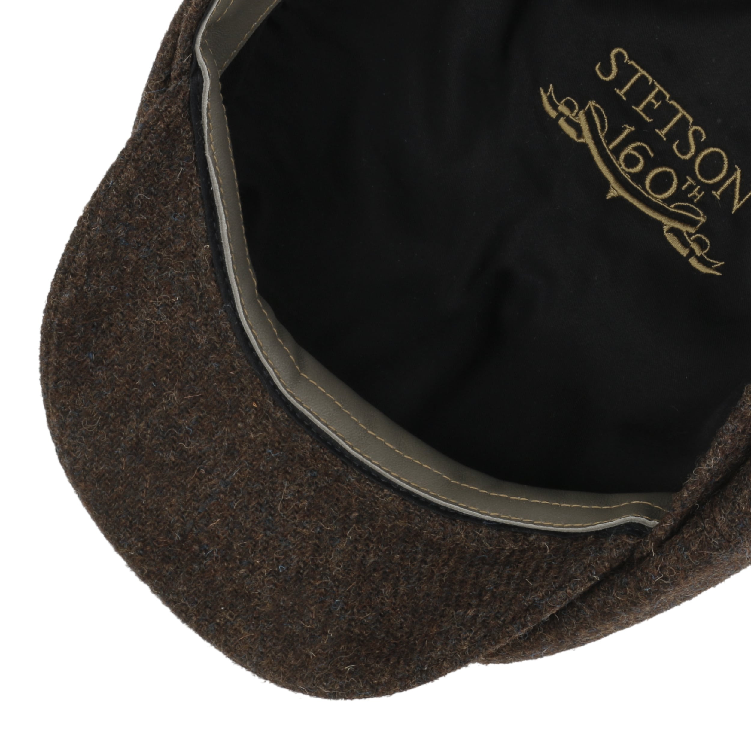 Hatteras 160 Years Harris Tweed Flatcap by Stetson - 179,00