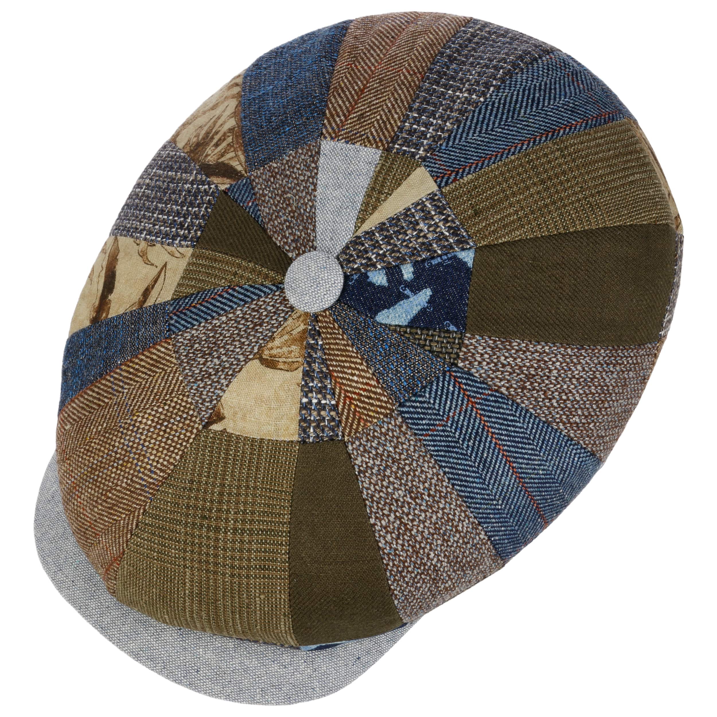Hatteras Barista Patchwork Flatcap by Stetson - 99,00