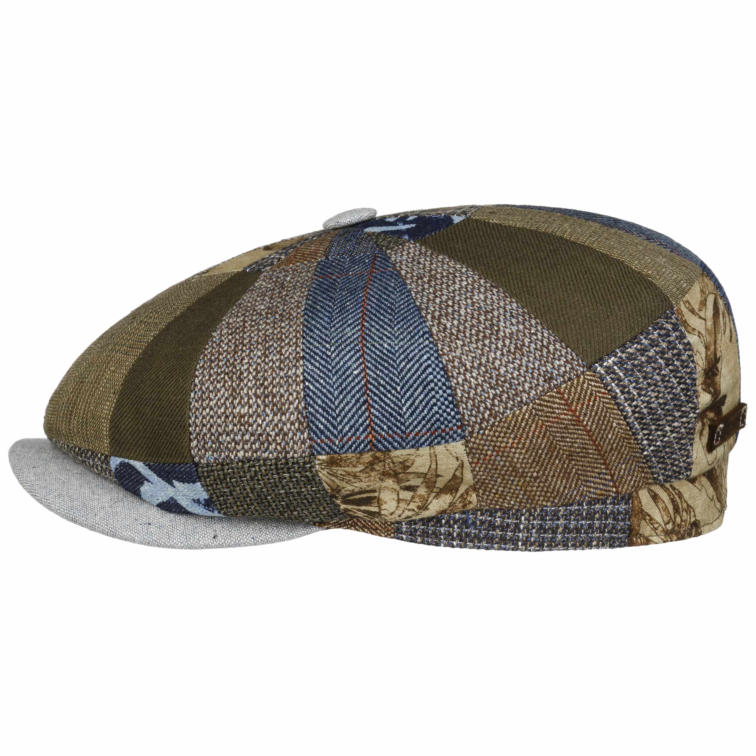 Hatteras Barista Patchwork Flatcap by Stetson - 99,00