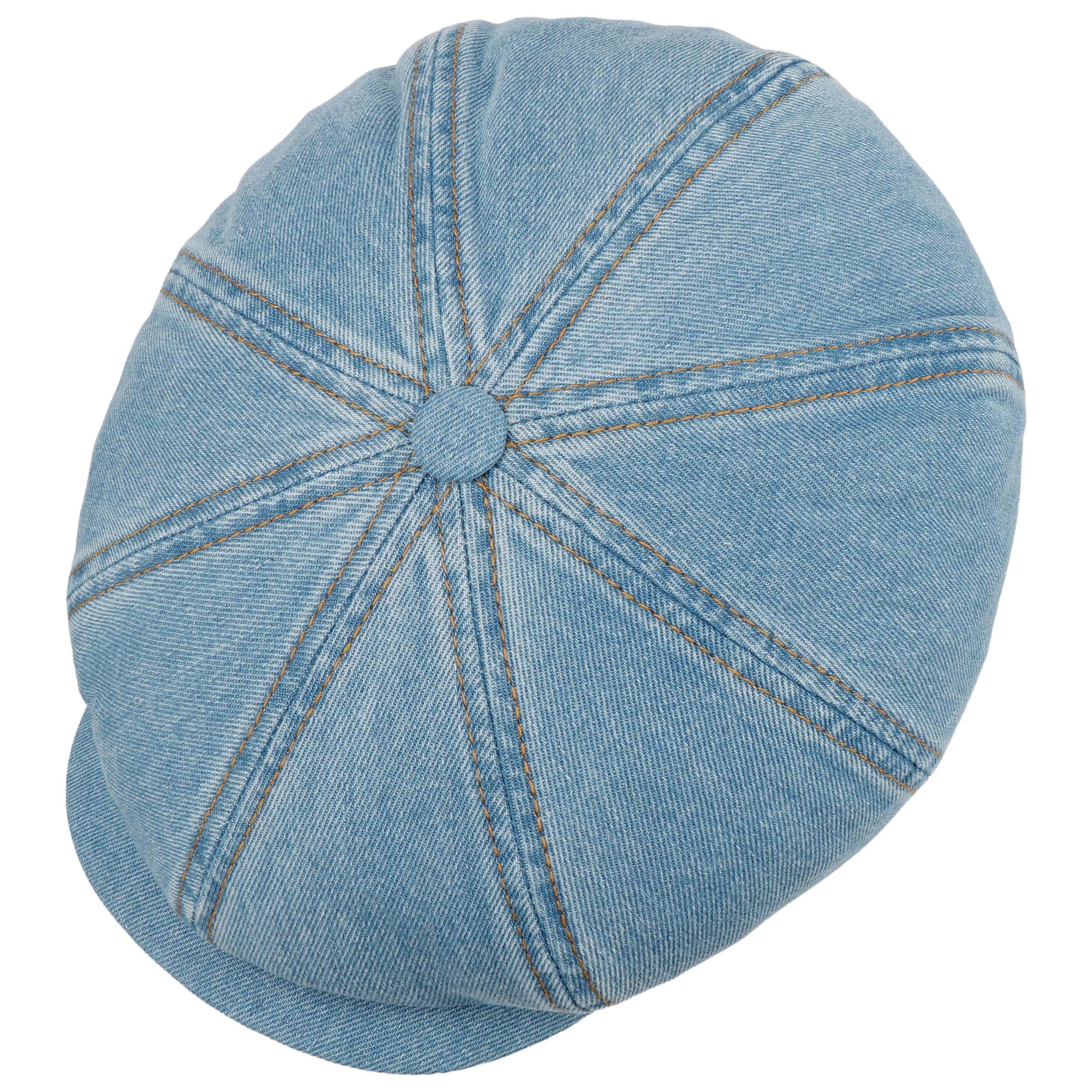 Hatteras Denim Barista Flatcap by Stetson - 89,00