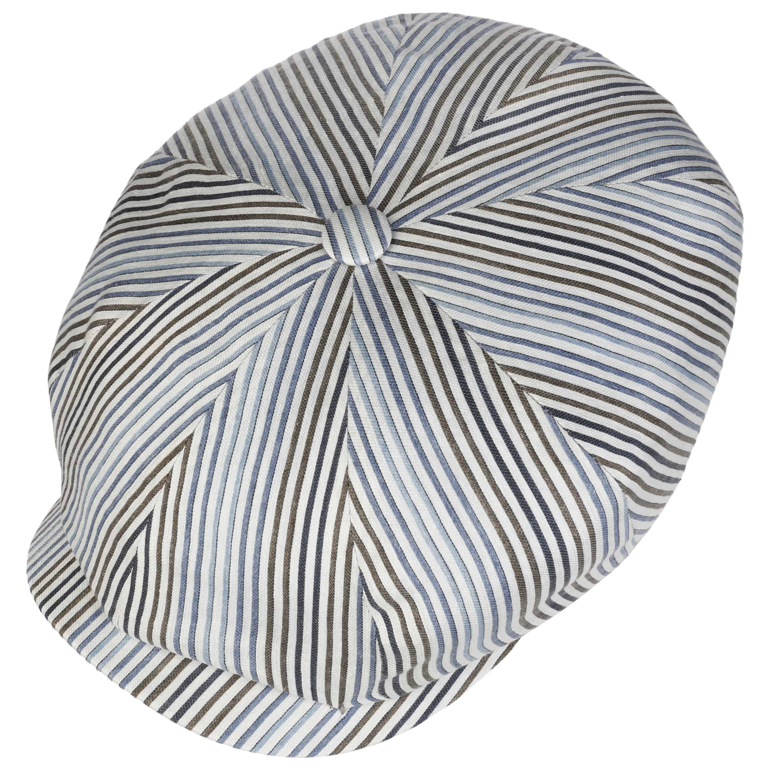 Hatteras Fresh Stripes Flatcap by Stetson - 99,00