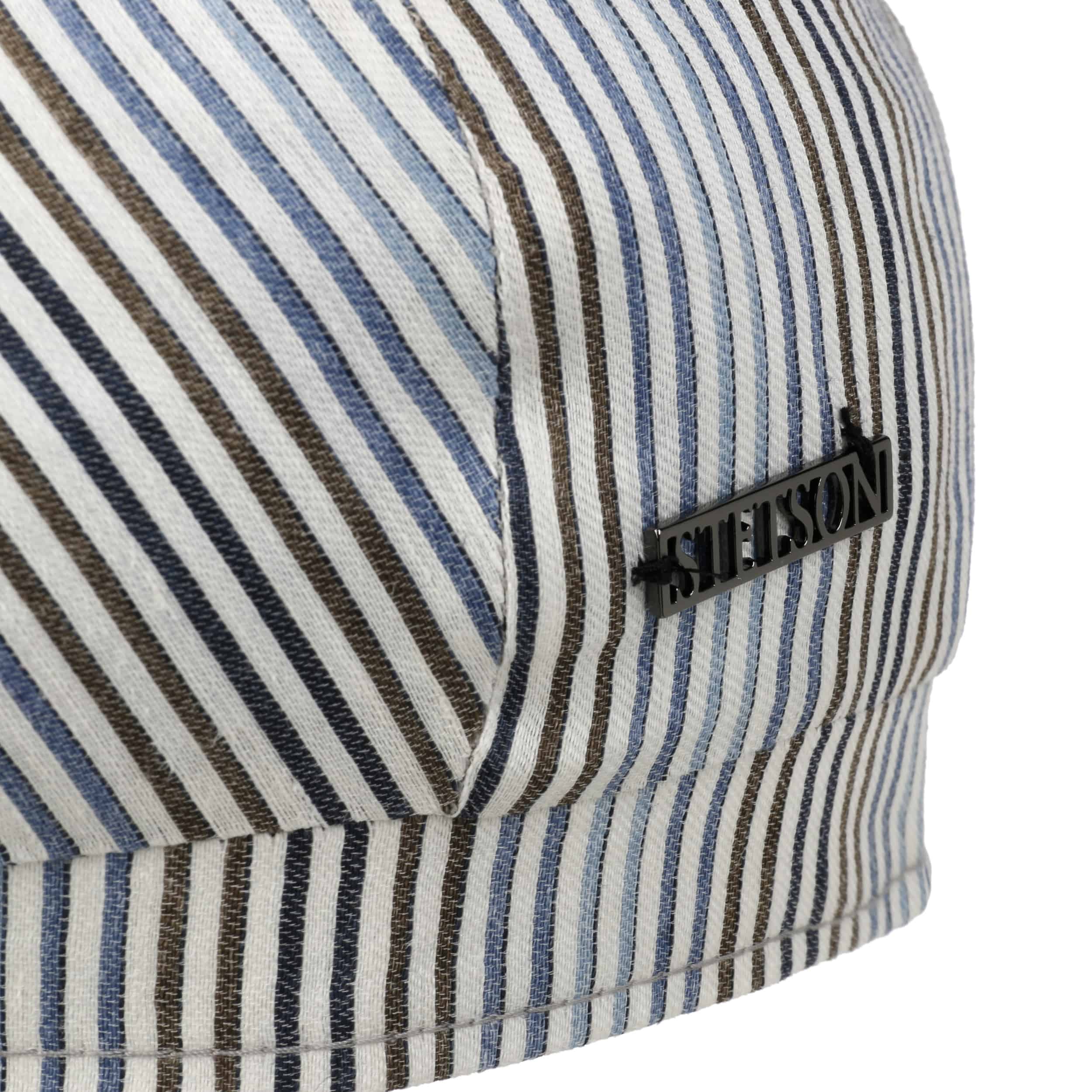Hatteras Fresh Stripes Flatcap by Stetson - 99,00