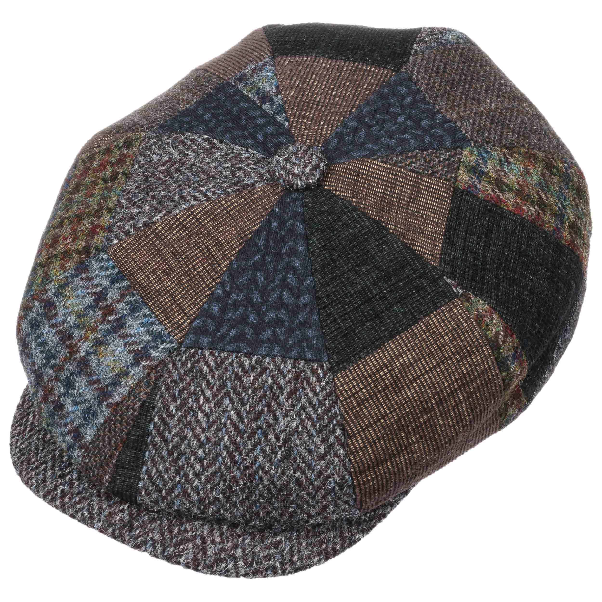 Hatteras Handmade Patchwork Flatcap by Stetson - 69,00