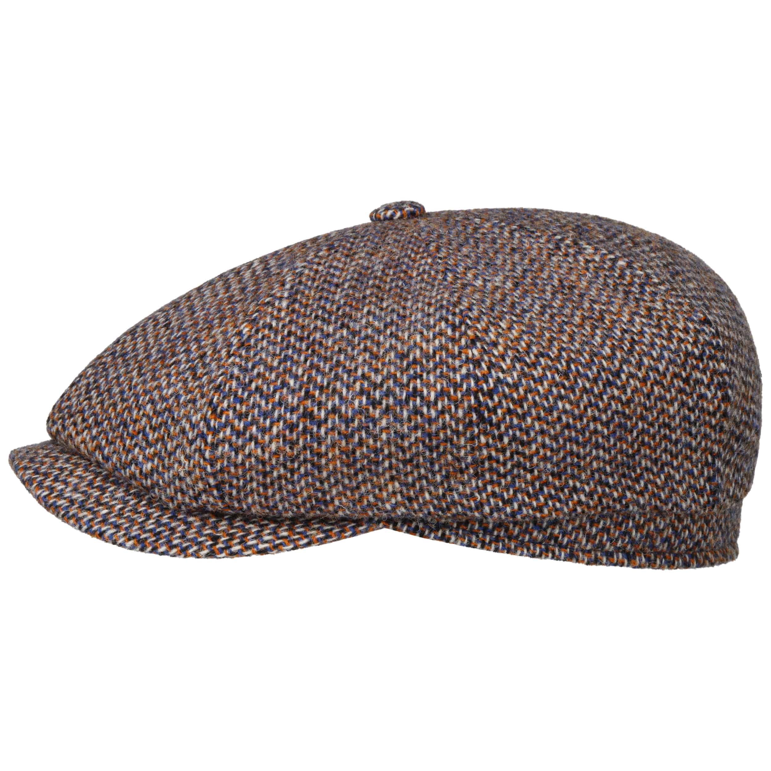 Hatteras Harris Tweed Freestyle Flatcap by Stetson - 139,00