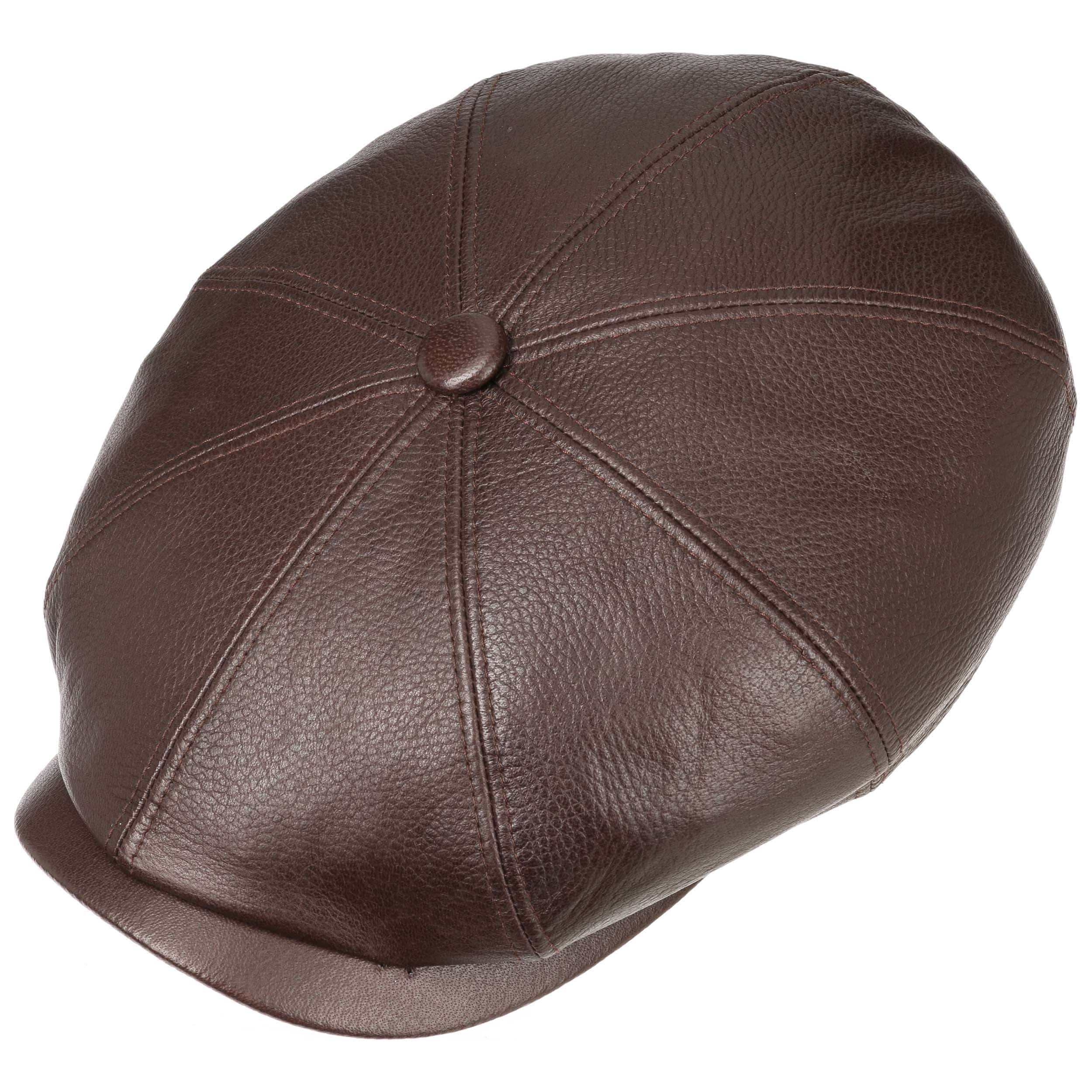 Hatteras Lambskin Leather Cap by Stetson - 129,00