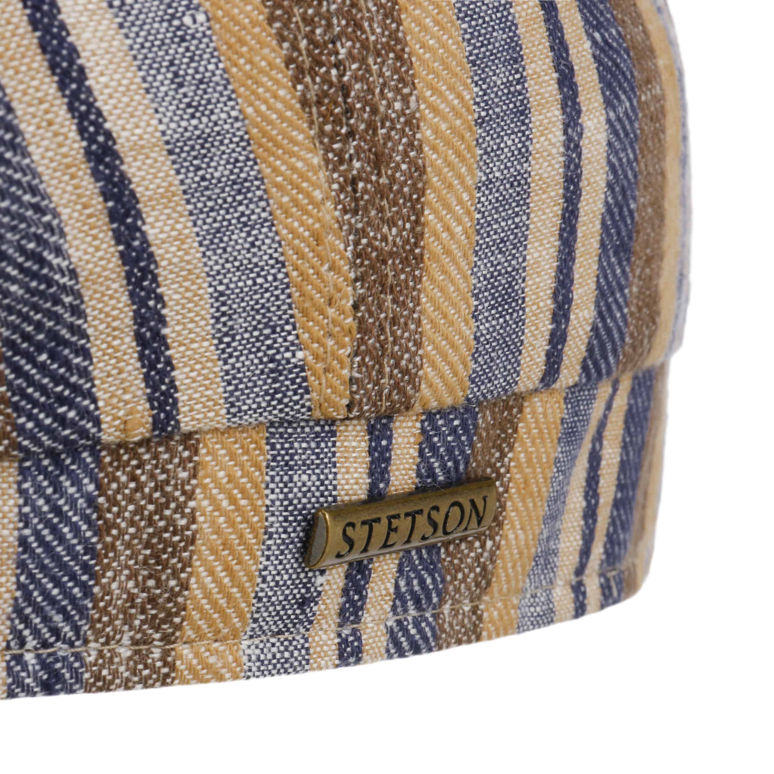 Hatteras Sacota Leinen Flatcap by Stetson - 119,00