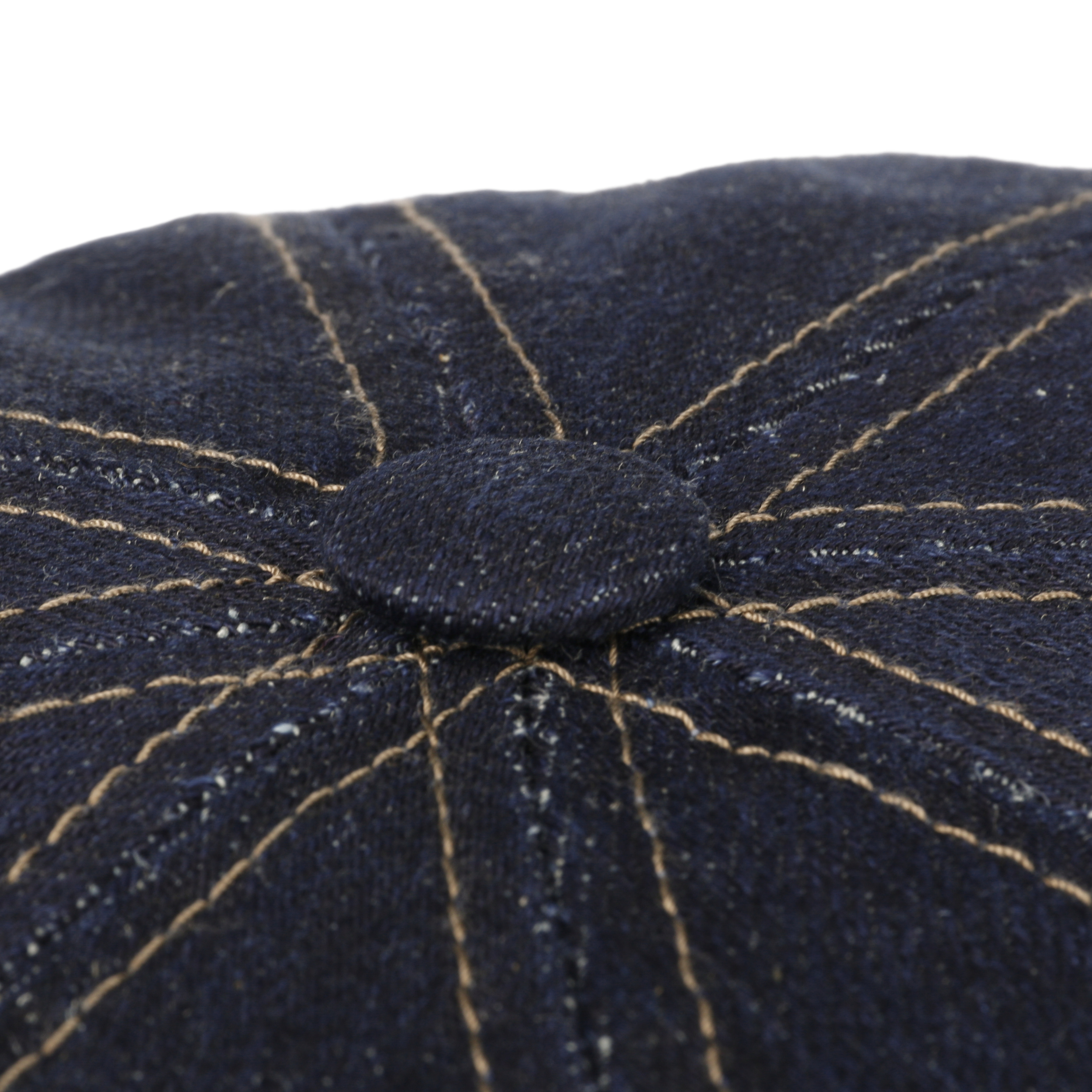 Hatteras Sustainable Denim Flat Cap by Stetson - 789,00 kr