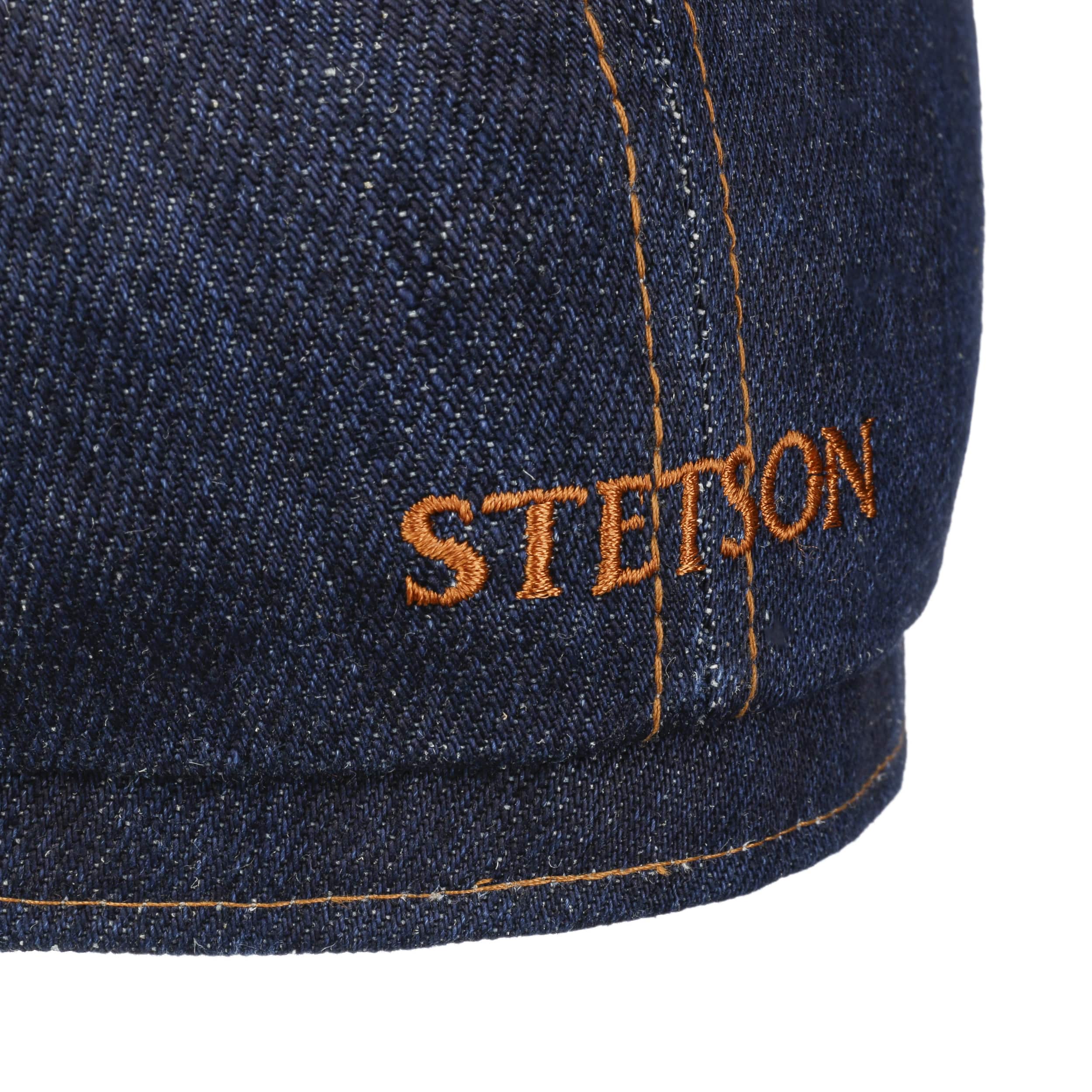 Hatteras Sustainable Jeans Flat Cap by Stetson - 1169,00 kr