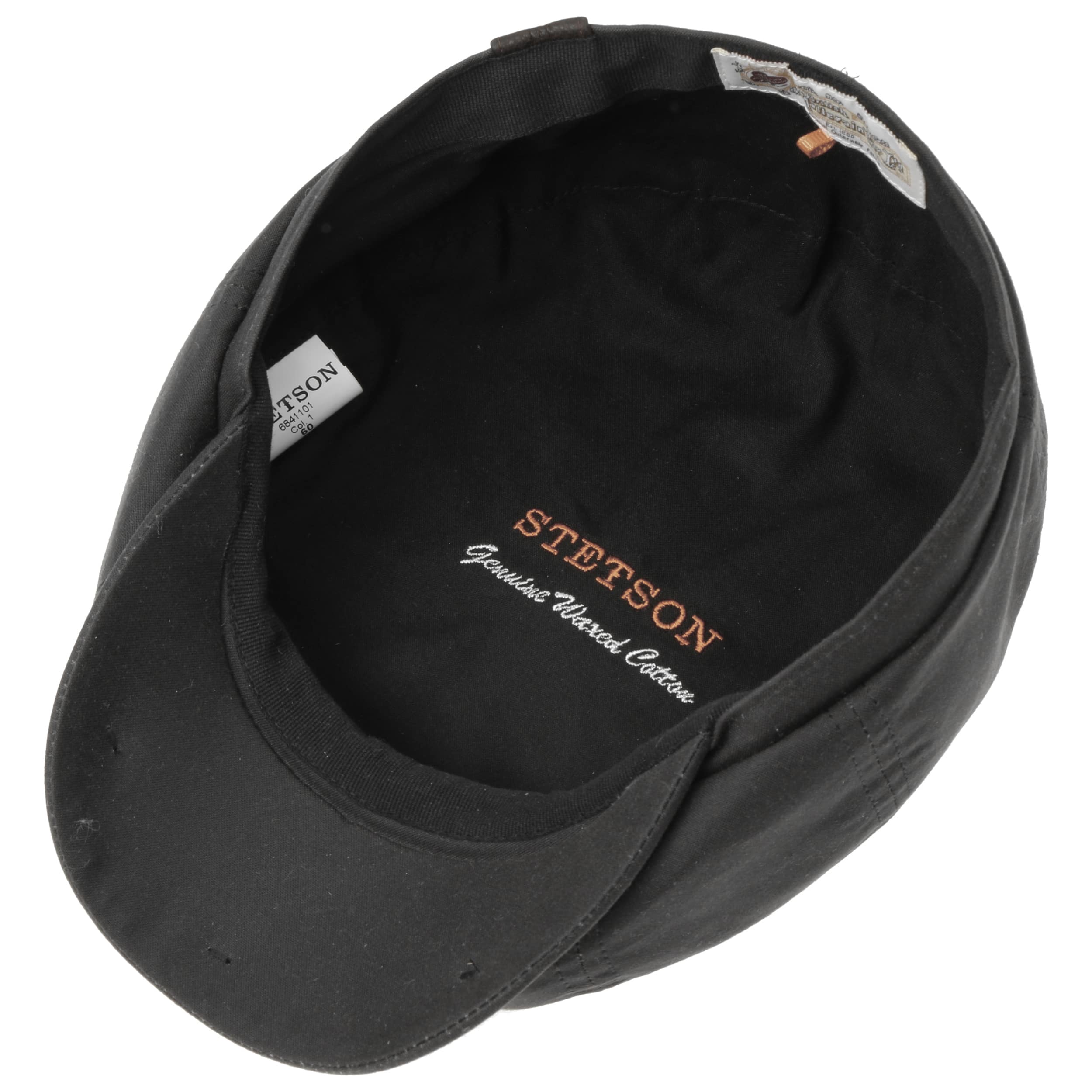 Hatteras Waxed Cotton Cap by Stetson - 89,00