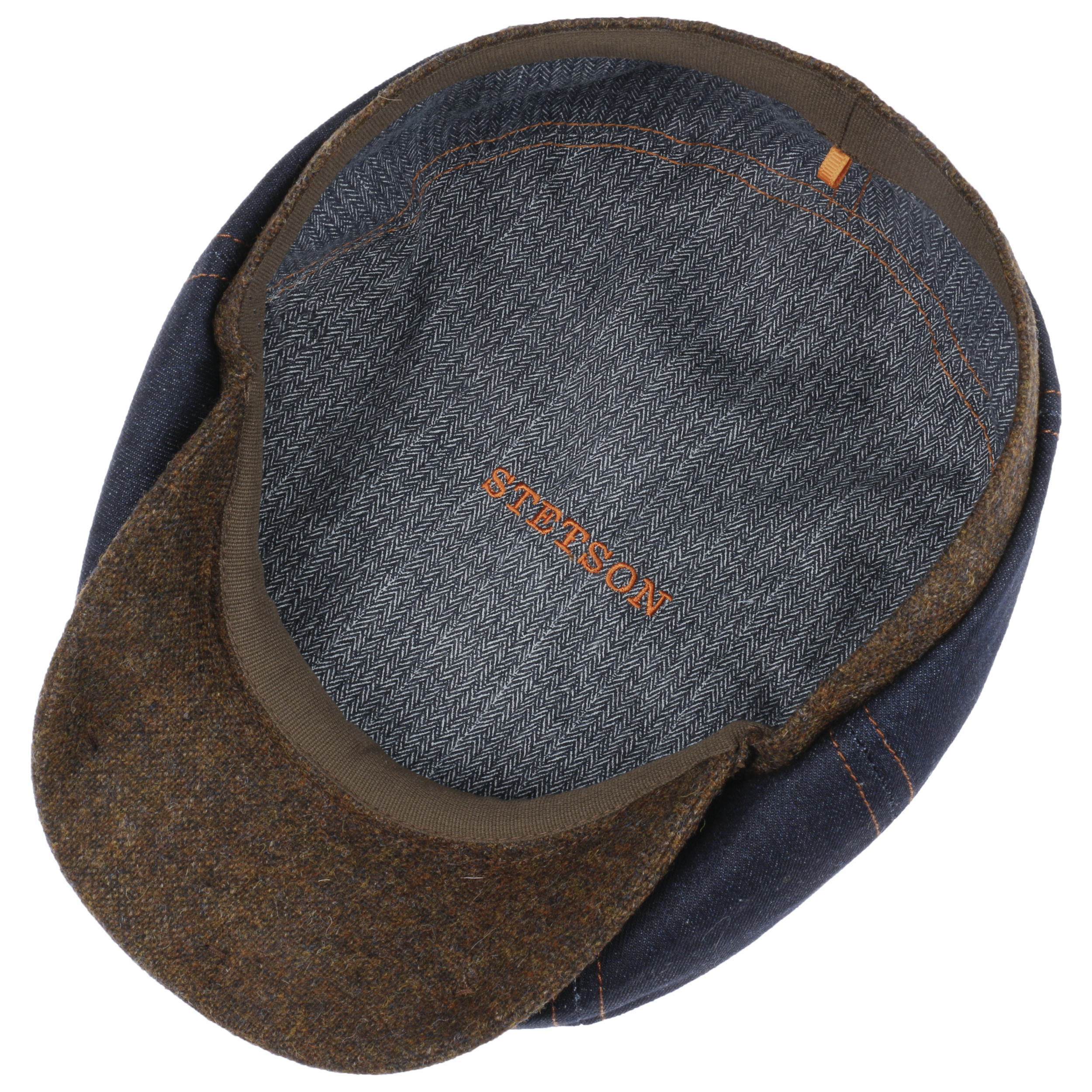 Hatteras Winfield Denim Flat Cap by Stetson - 849,00 kr