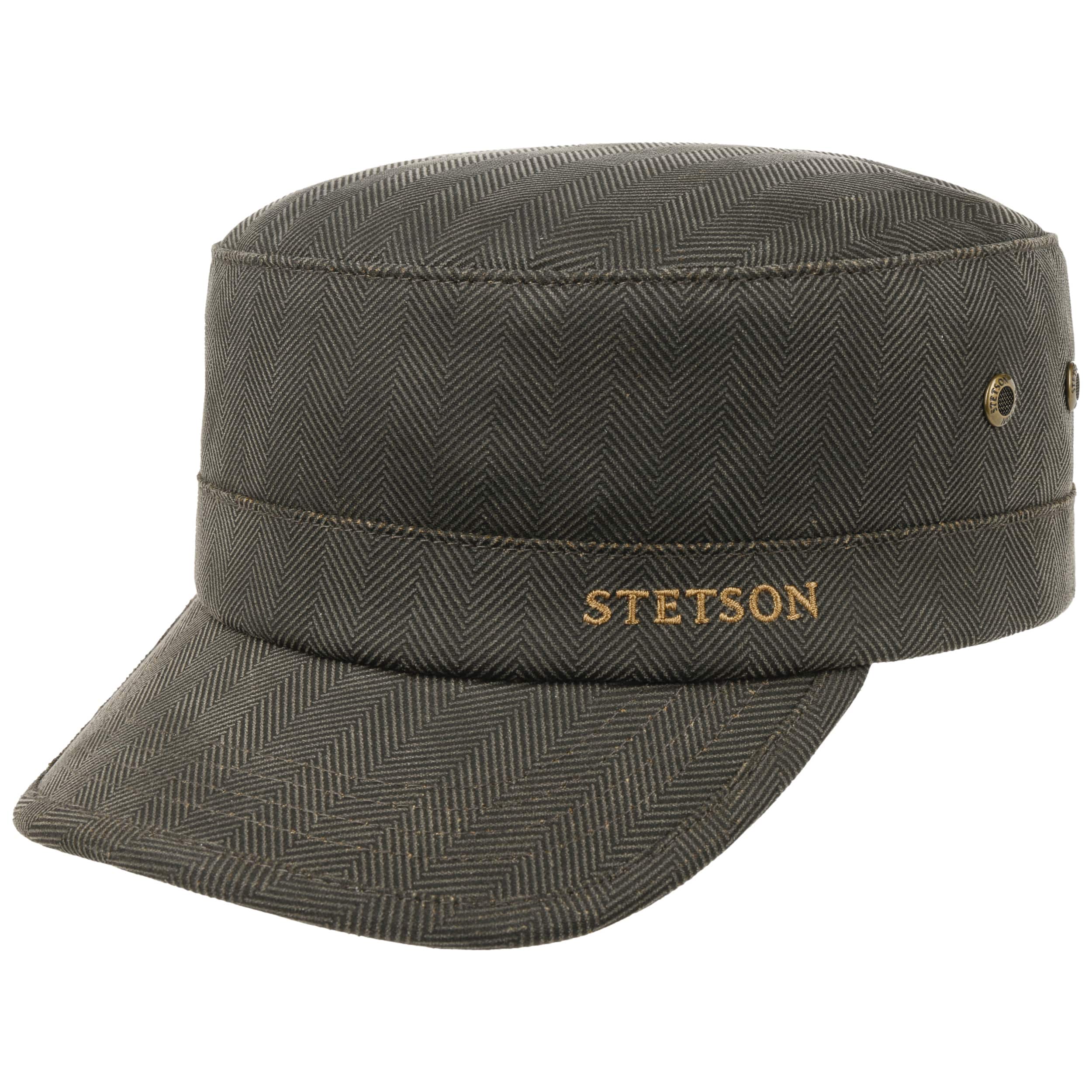 Herringbone Army Cap mit Futter by Stetson - 49,00